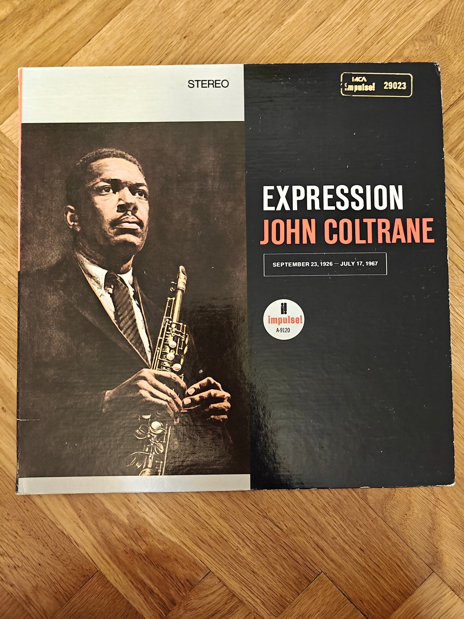 Se produkter som liknar John Coltrane - Expression - LP på Tradera (695721055)