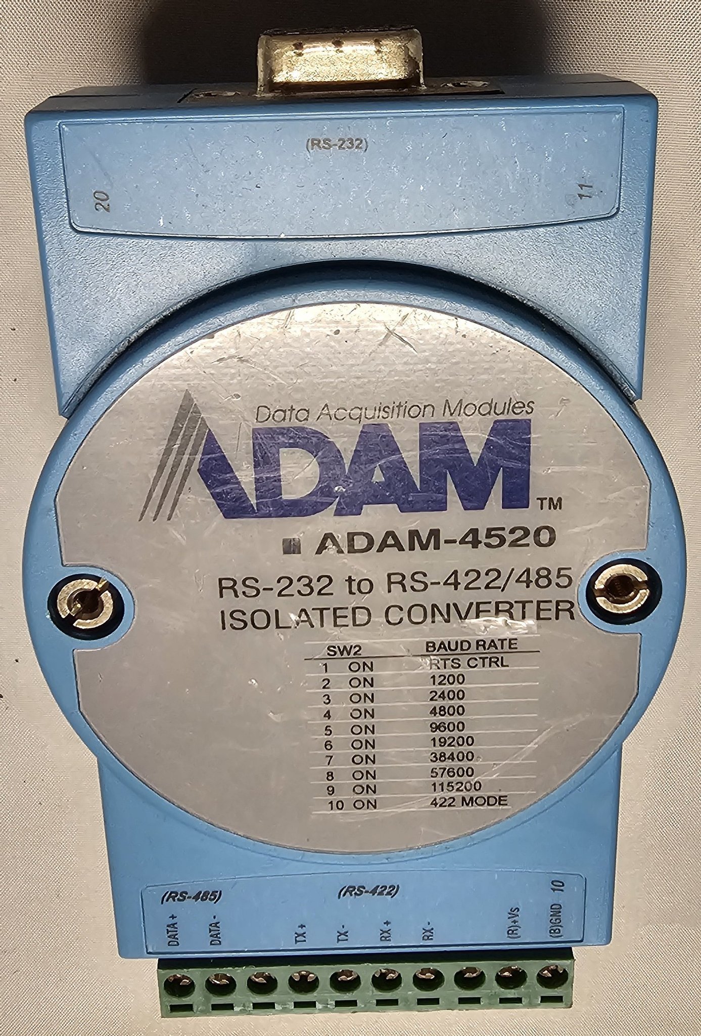 ADVANTECH ADAM-4520 RS-232 till RS-422/485 Isol.. | Köp på Tradera ...