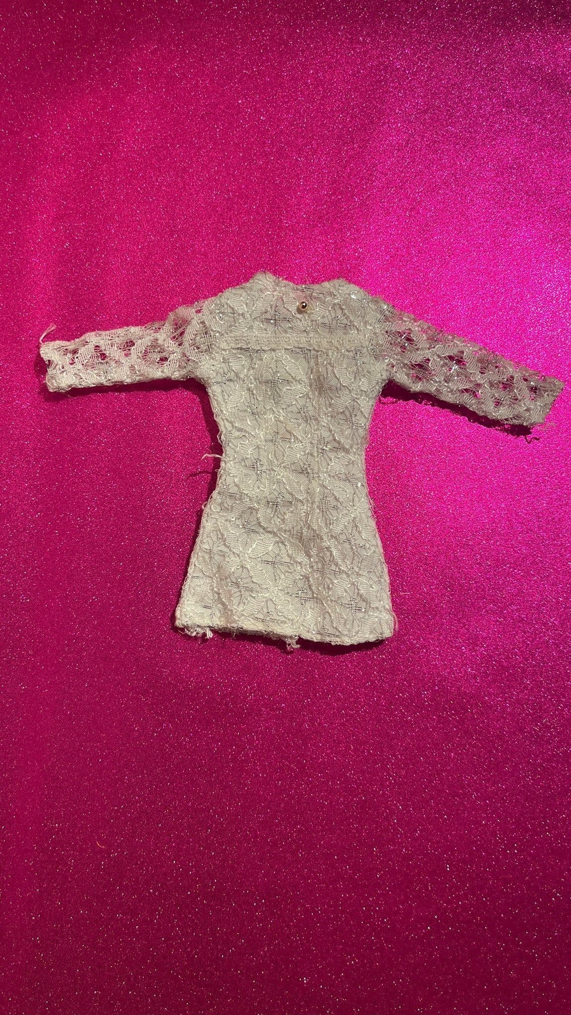 Vintage Maddie Mod bröllopsklänning 1970-tal Ba.. | Köp på Tradera ...