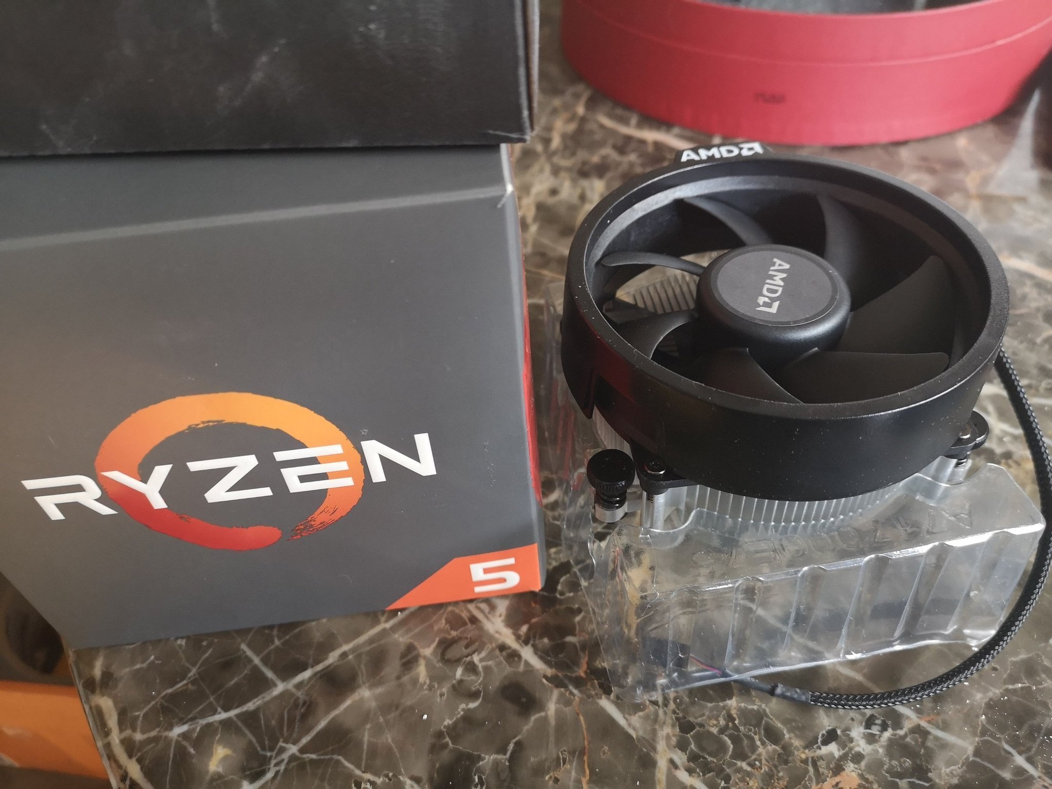 AMD Wraith Stealth original Ryzen CPU fläkt - A.. | Köp på Tradera ...