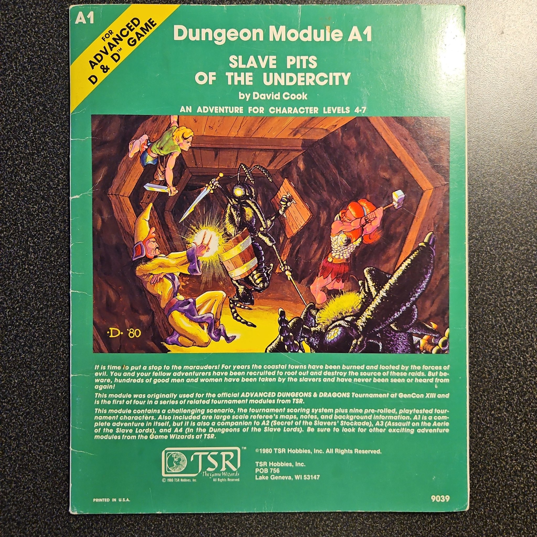 Dungeon Module A1 Slave Pits of the Undercity | Köp på Tradera (695611792)
