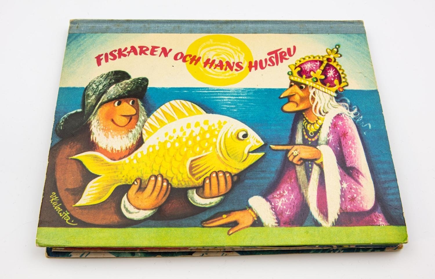 Vikbok - Fiskaren och hans Hustru | Köp på Tradera (690880556)