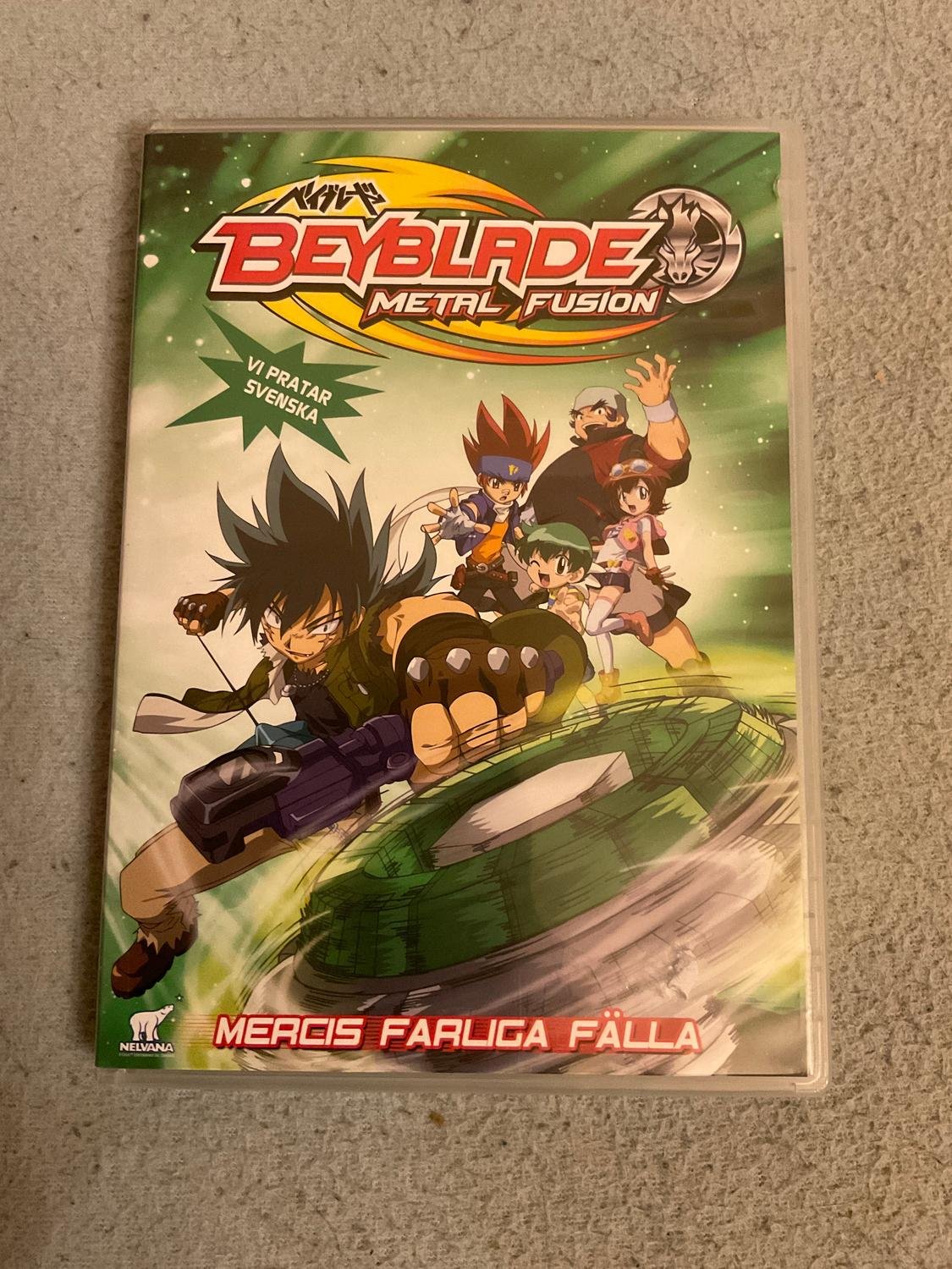 Beyblade Metal fusion dvd 2 - svenska dvd barn .. | Köp på Tradera ...