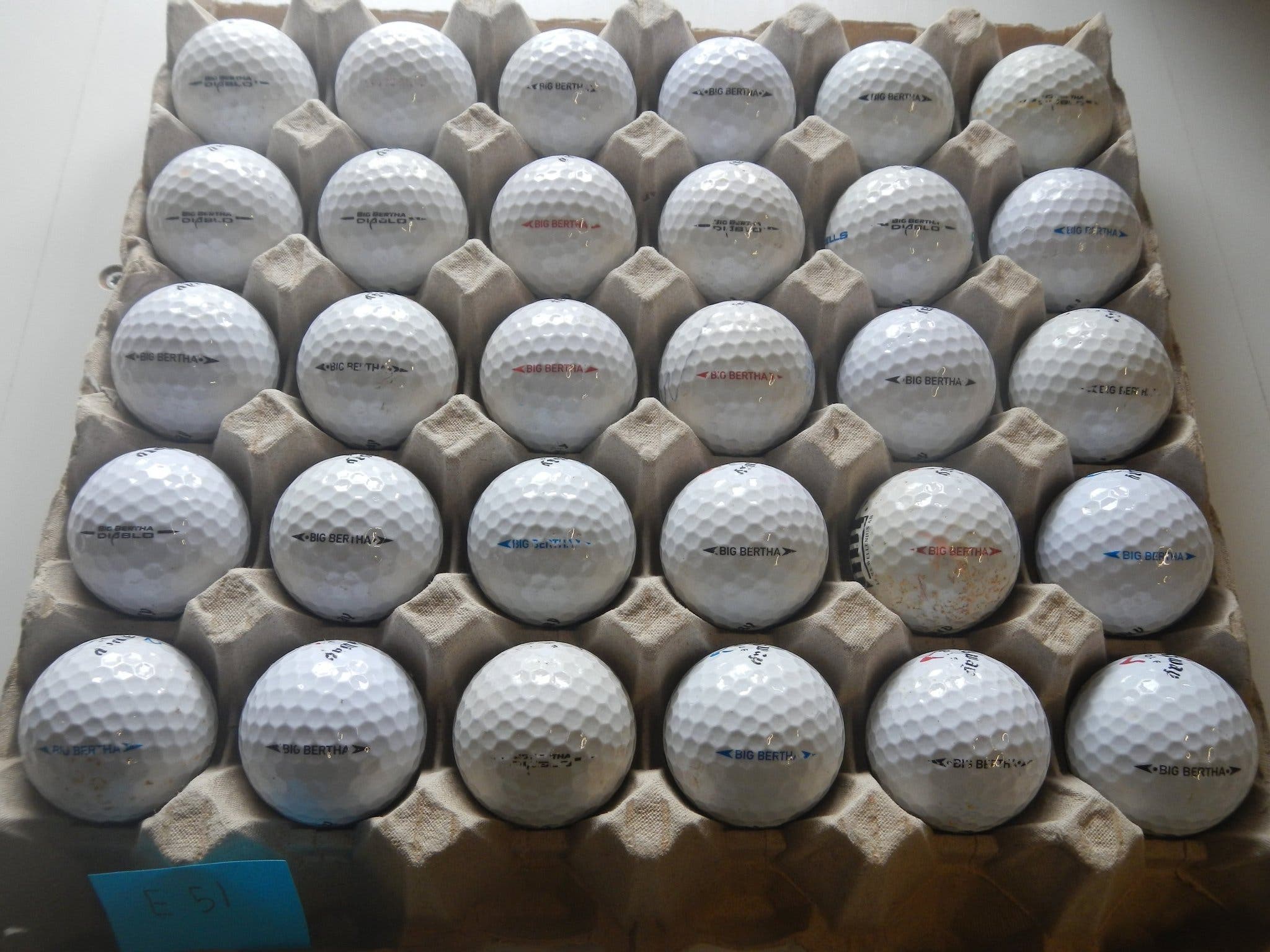 30 Callaway Big Bertha / Diablo/ *Fint skick* '.. | Köp på Tradera ...