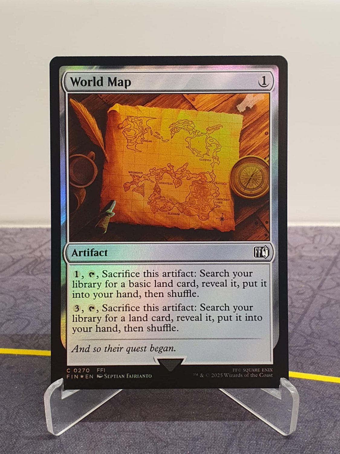 WORLD MAP 270 - Holo - Magic: The Gathering - F.. | Köp på Tradera ...