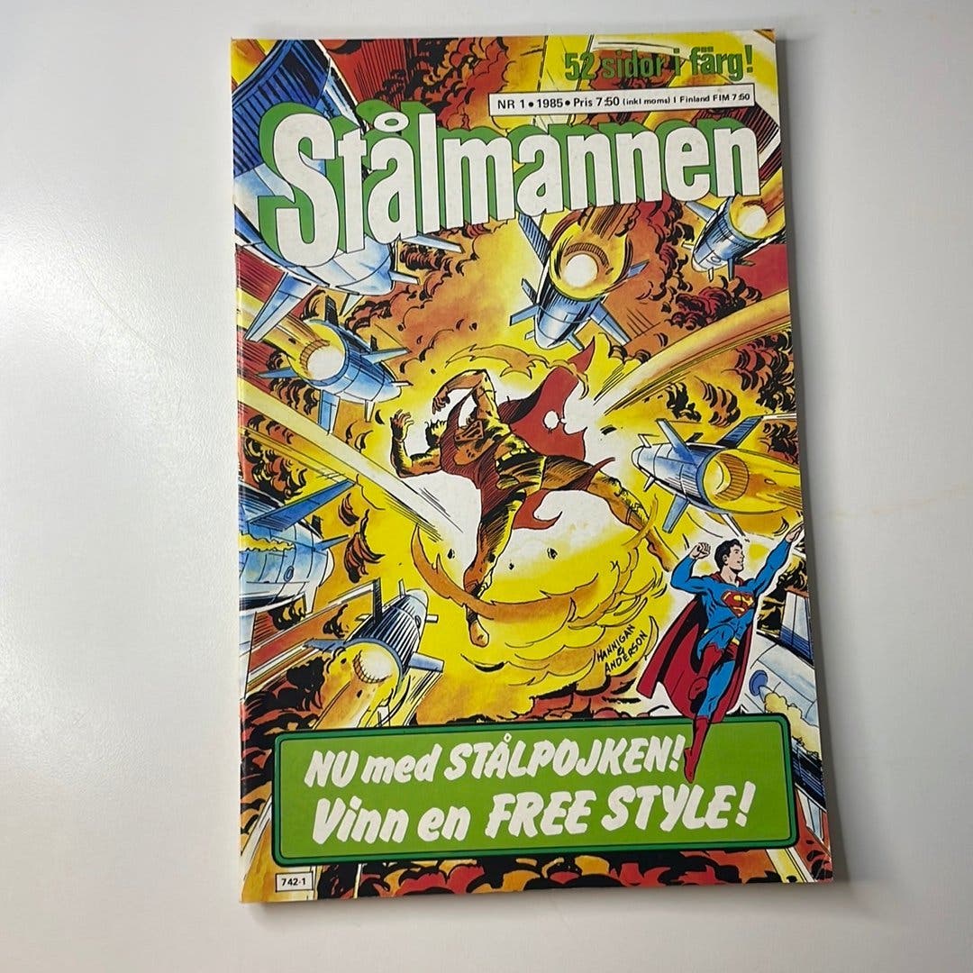 Se produkter som liknar Serietidning Stålmannen Nr 1,.. på Tradera ...