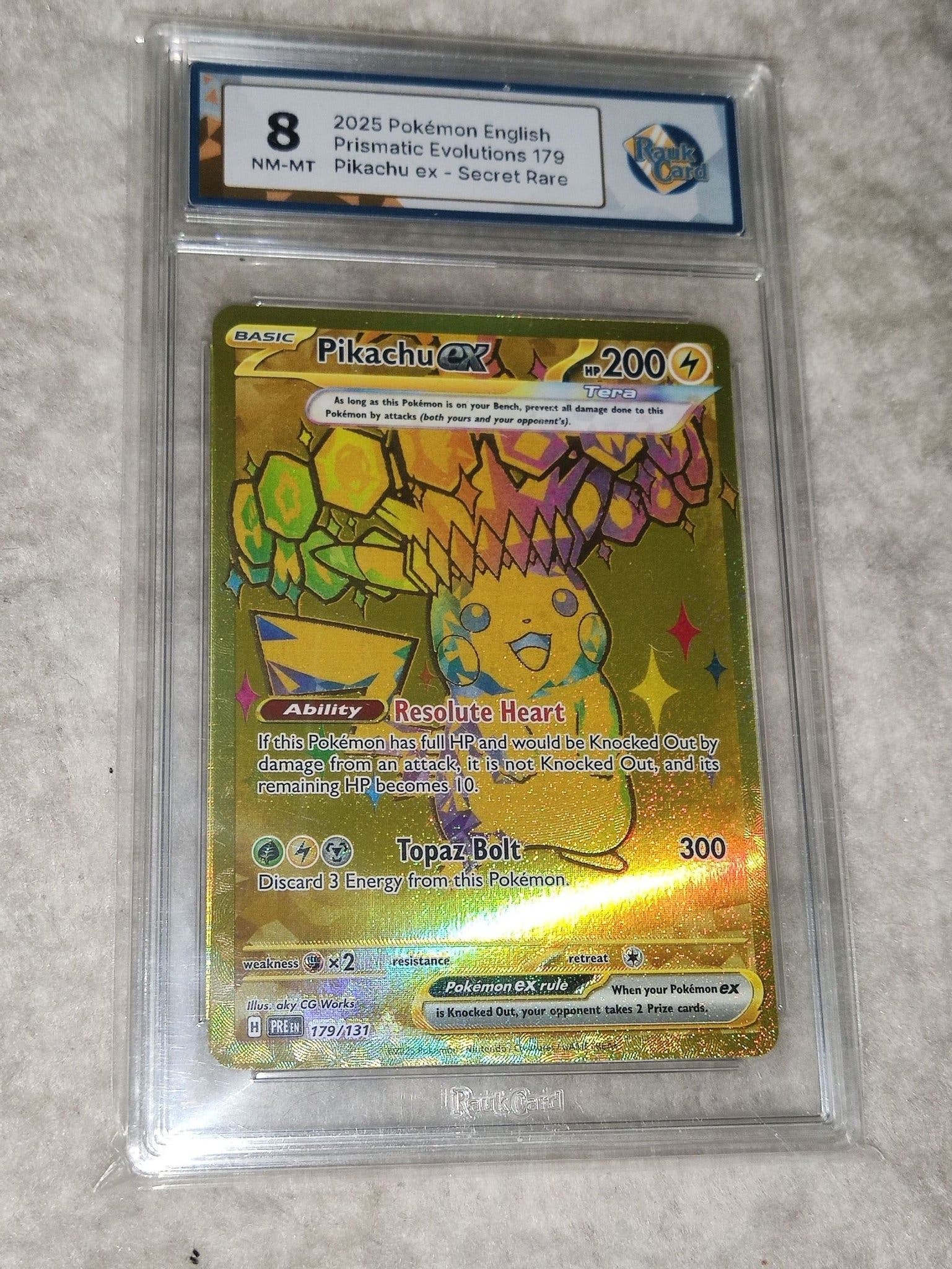 Pokémonkort - Pikachu ex - Secret Rare - Prisma.. | Köp på Tradera ...