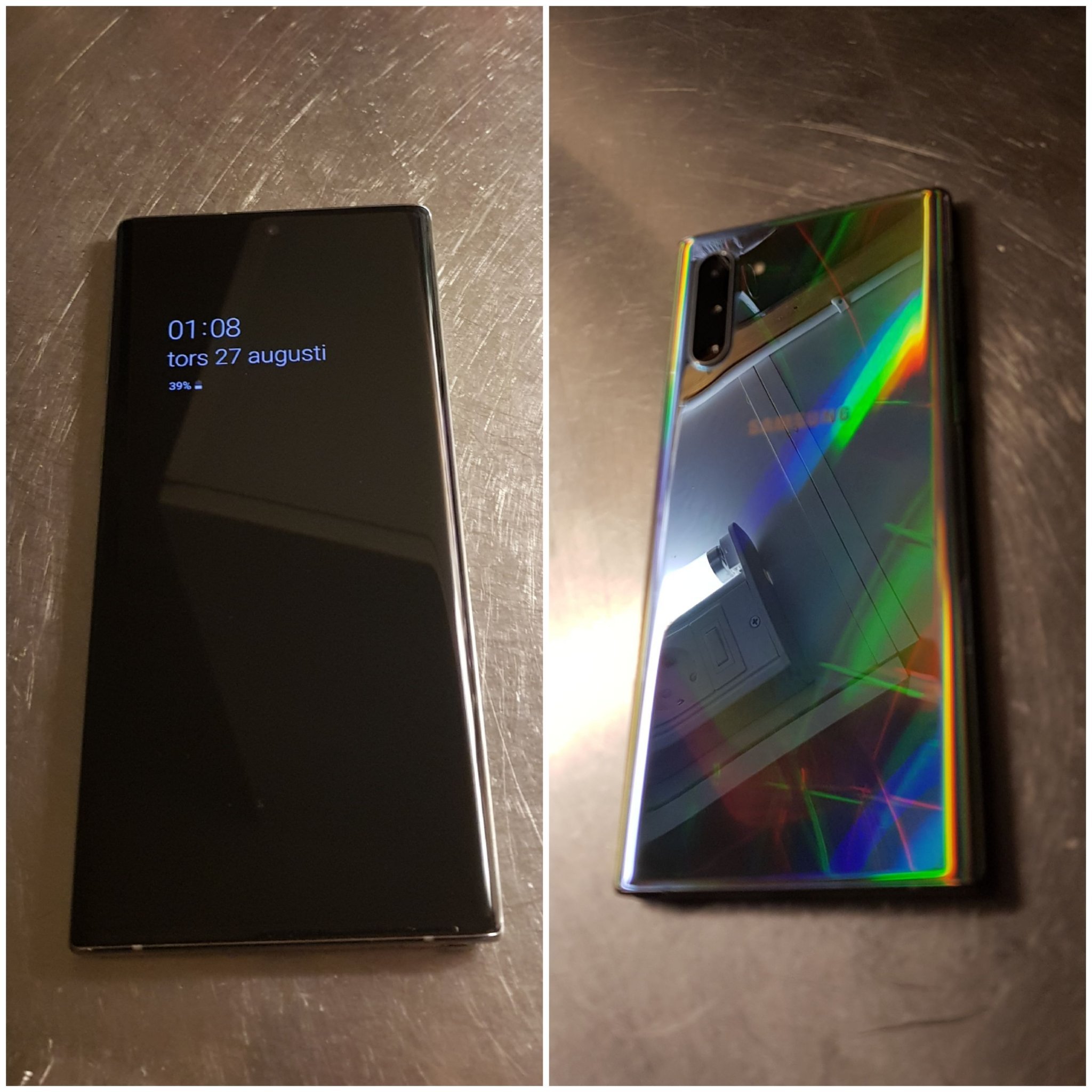 Samsung Galaxy Note 10 Aura Glow 256gb 10 Mobi 414950134 ᐈ Köp På