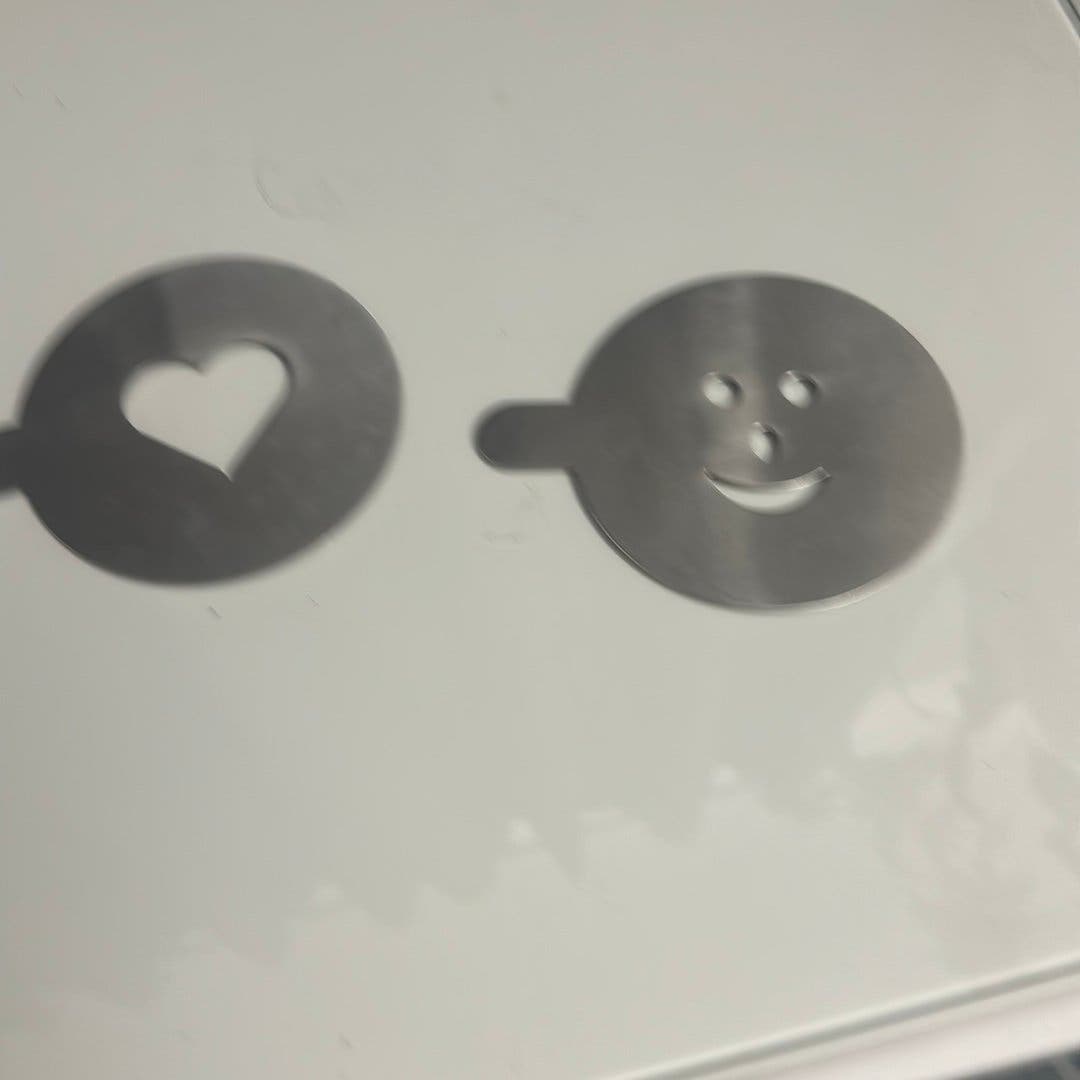Mallar för kaffe latte art | Köp på Tradera (736971757)
