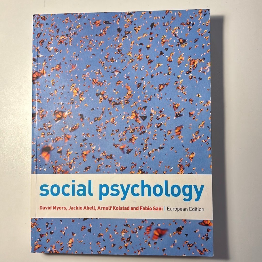 Social Psychology av David Myers, Jackie Abell,.. | Köp på Tradera ...