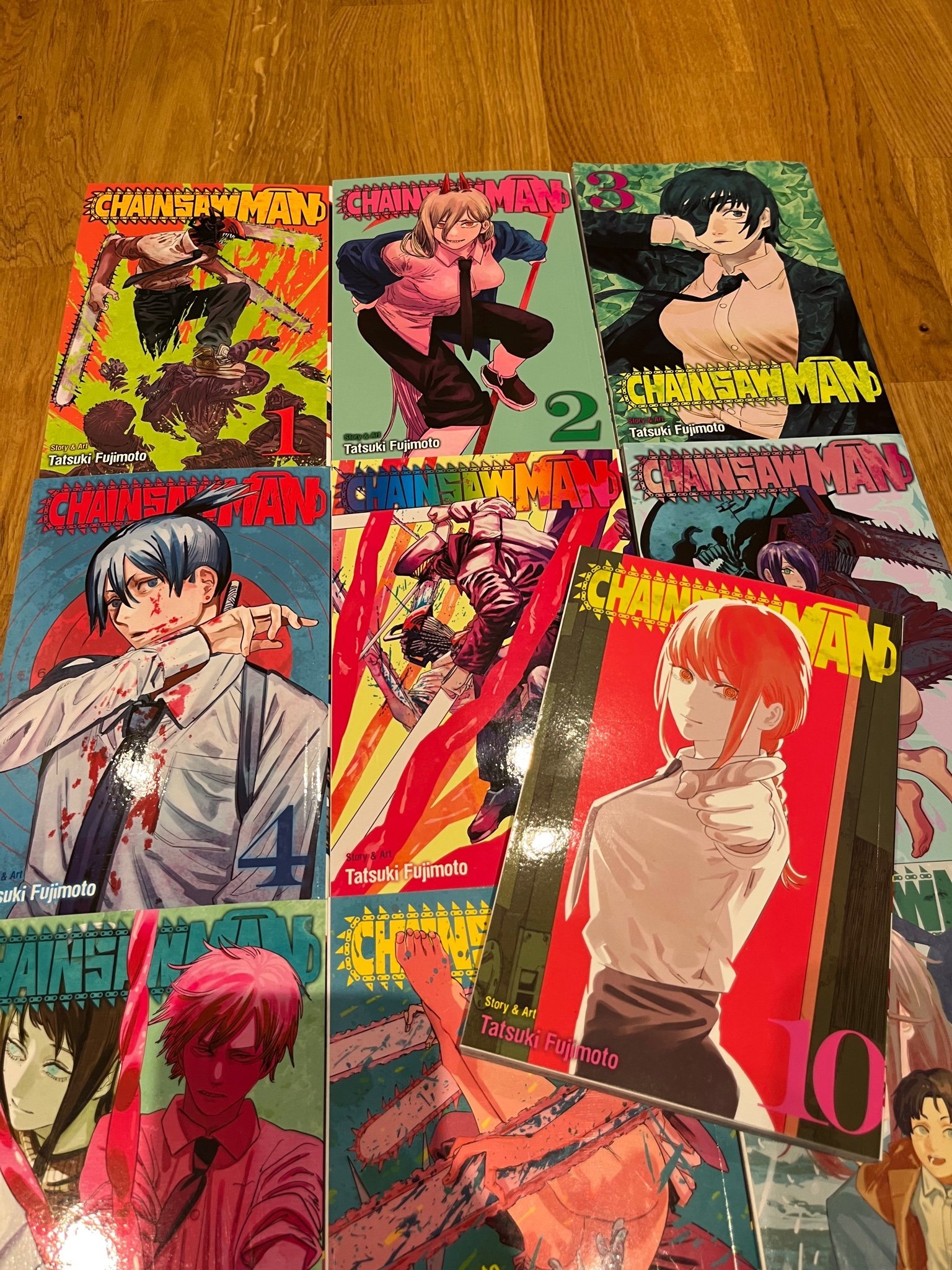 Chainsaw Man, Vol 1-11 - KOMPLETT- ENG MANGA | Köp på Tradera (566487565)