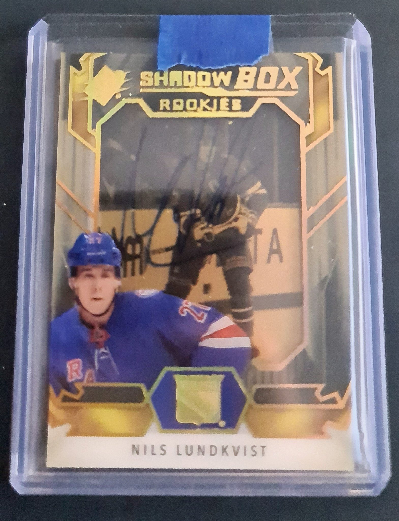 Nils Lundkvist 2021-22 SPx - Shadow Box Autogra.. | Köp på Tradera ...