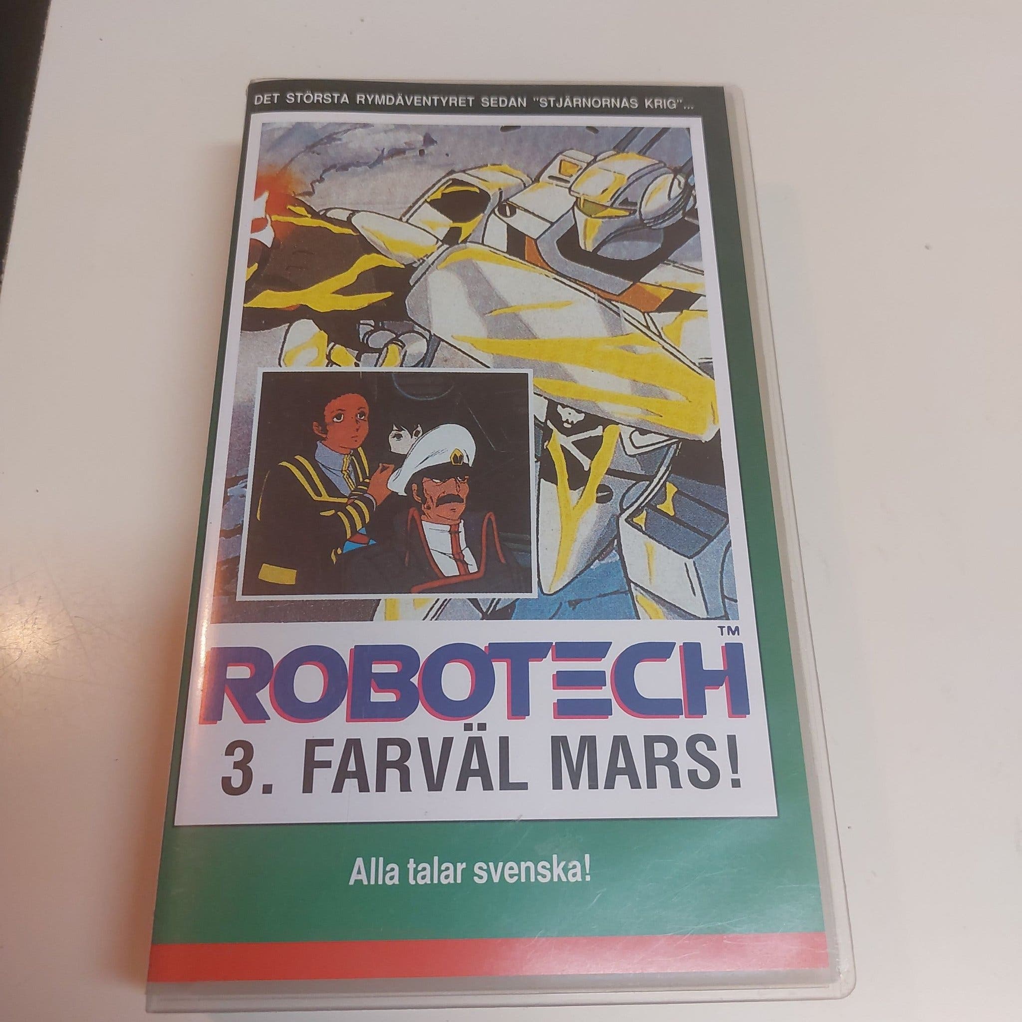 Robotech 3: Farväl Mars! (VHS) | Köp på Tradera (658493164)
