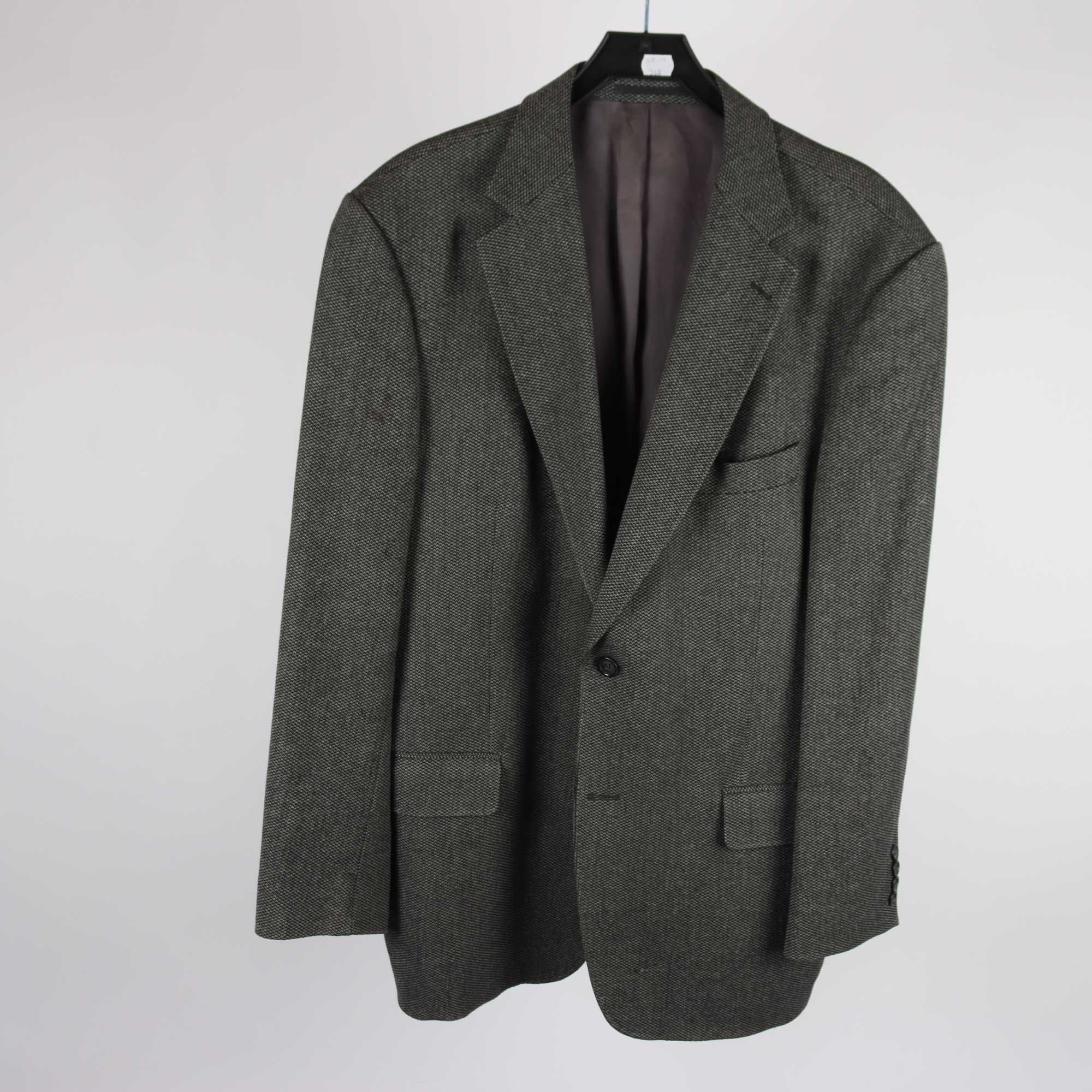 Kavaj, Oscar Jacobson, brunmelerad.. | Köp från Myrorna på Tradera ...