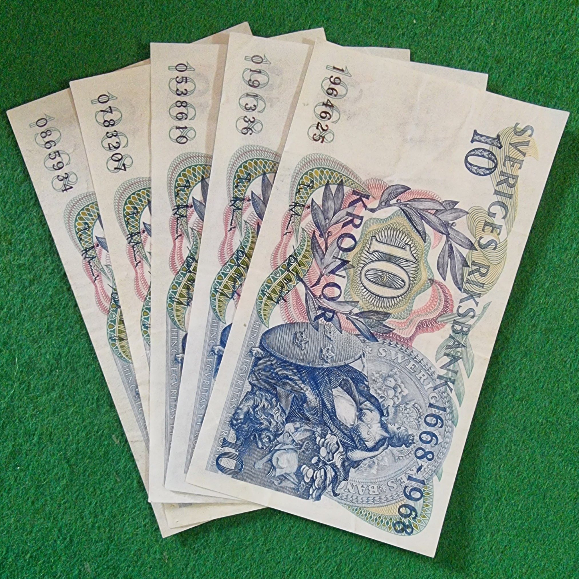 5 St 10 Kronor Jubileums Sedlar Nominella V rd K p P Tradera 5-st-10-kronor-jubileums-sedlar-nominella-v-rd-k-p-p-tradera