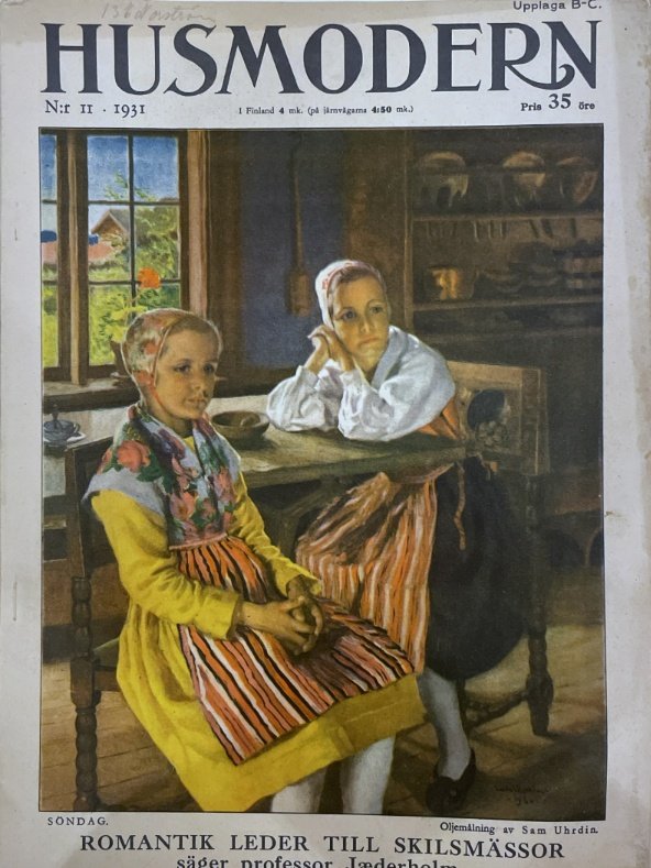 Husmodern 11 1931 Ragnar Ehnfeldt, Hilda Peters.. | Köp på Tradera ...