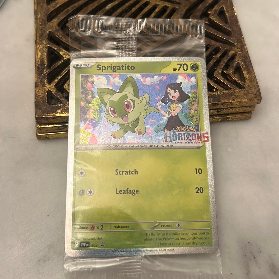 Sprigatito Pokémonkort Horizons Promo | Köp på Tradera (691707409)