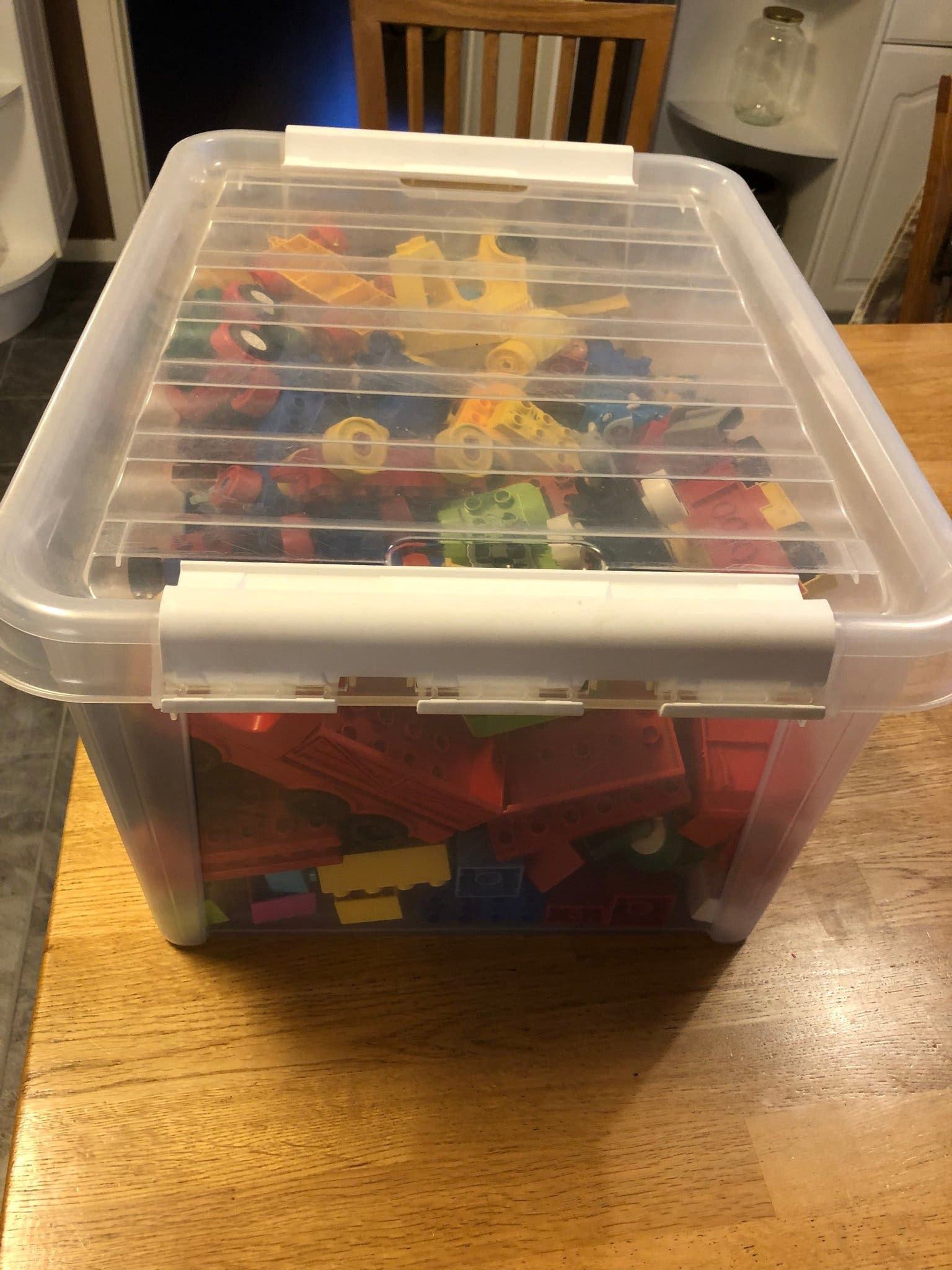 Lego Duplo Stor Samling med bra plastlåda. | Köp på Tradera (704288641)