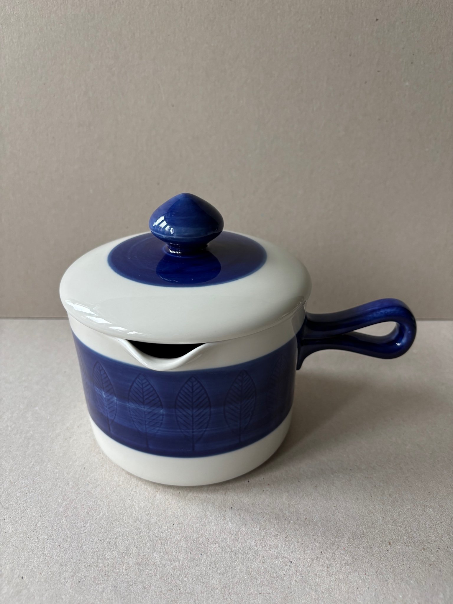 Koka Blå gryta med pip och lock Rörstrand av He.. | Köp på Tradera ...