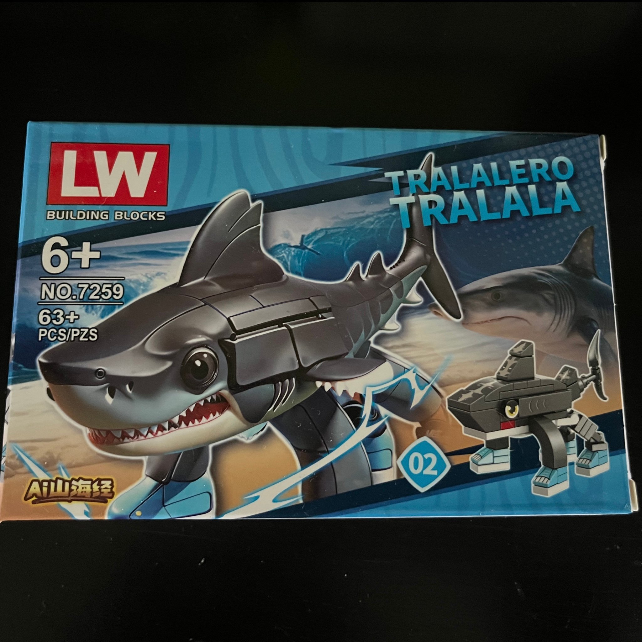 Tralalero Tralala Byggset - Italian Brainrot | Köp på Tradera (710920273)