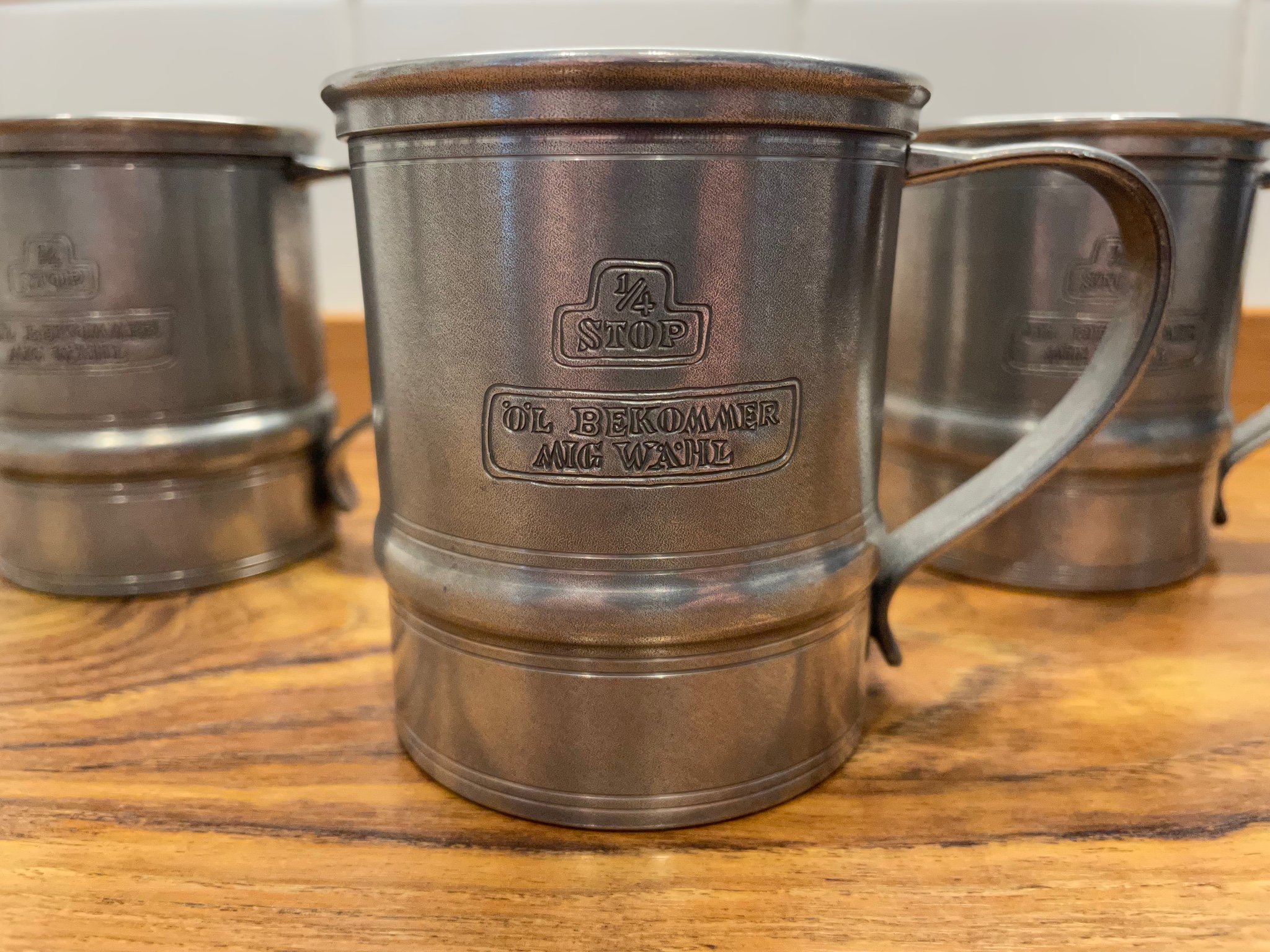 3 stycken tennstop - Scandia Tenn Karlshamn - C10 | Köp på Tradera ...