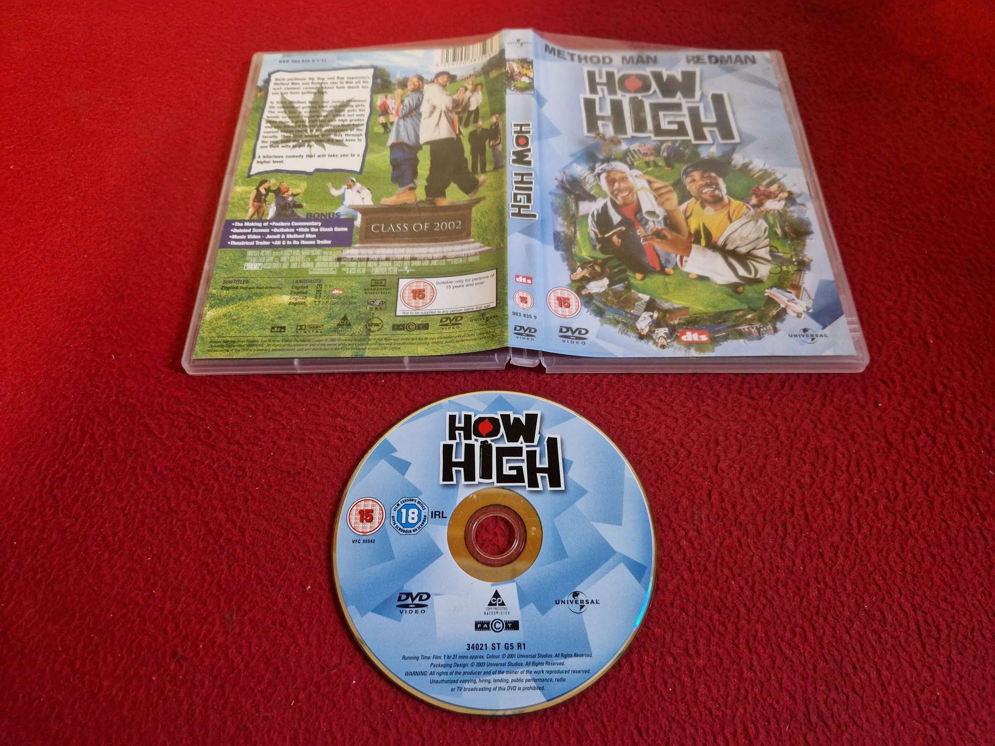 Se produkter som liknar HOW HIGH DVD på Tradera (711474787)
