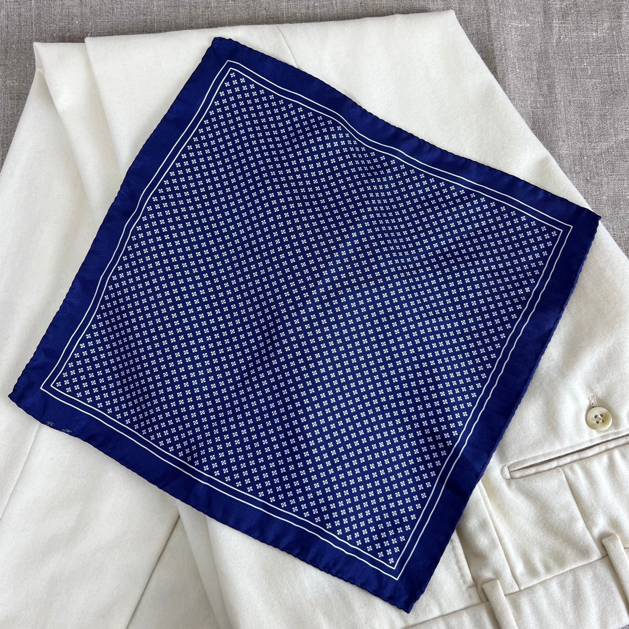 Rose & Born Siden Näsduk Pouchette Pocket Squar.. | Köp på Tradera ...