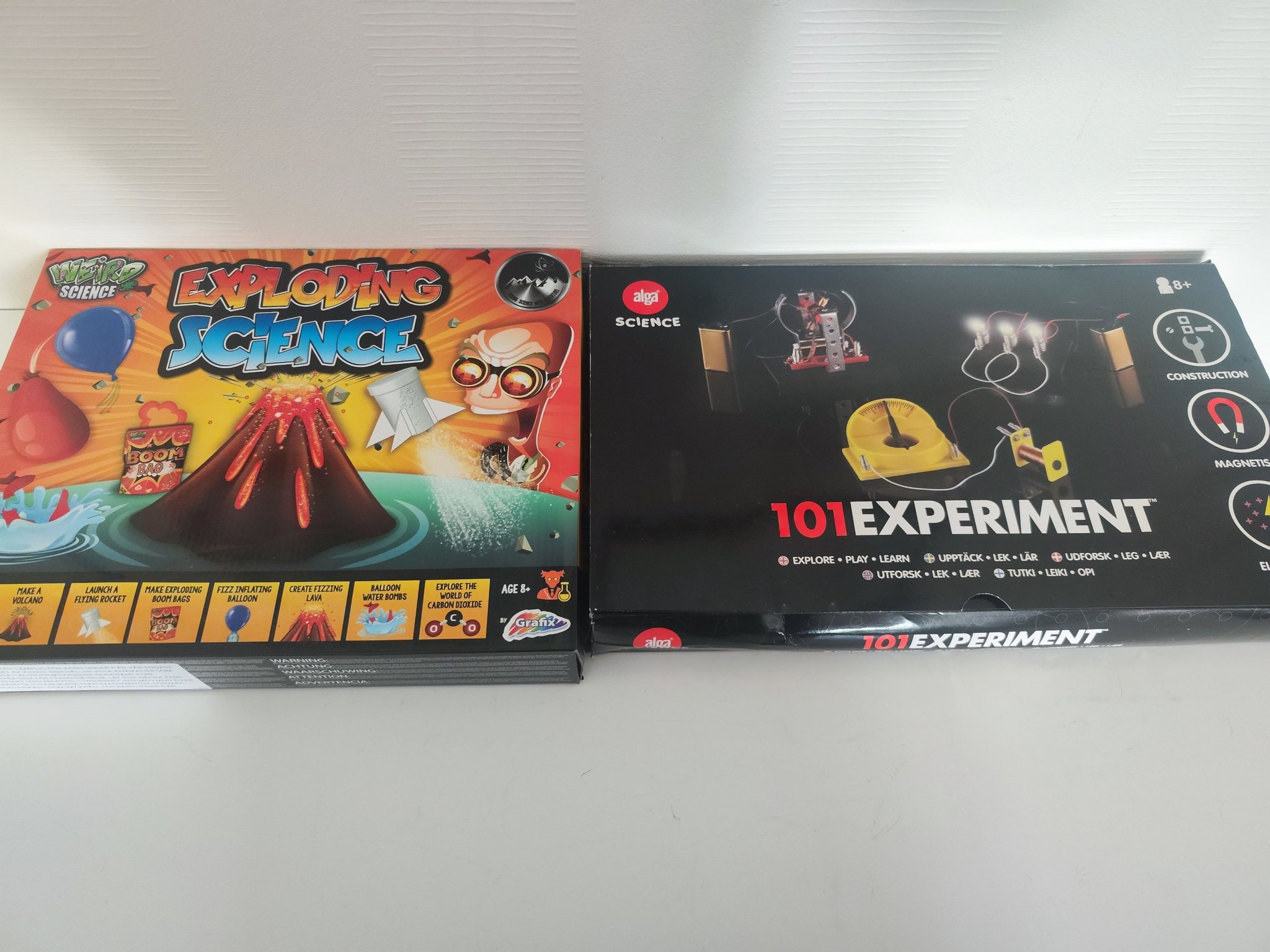 101 Experiment+Experimentlåda Barn exploding sc.. | Köp på Tradera ...