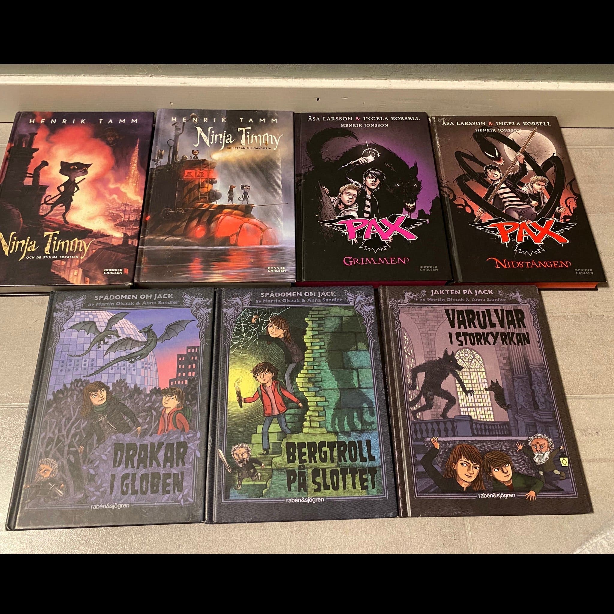 Se produkter som liknar Bokpaket: Ninja Timmy, Jakten.. på Tradera ...