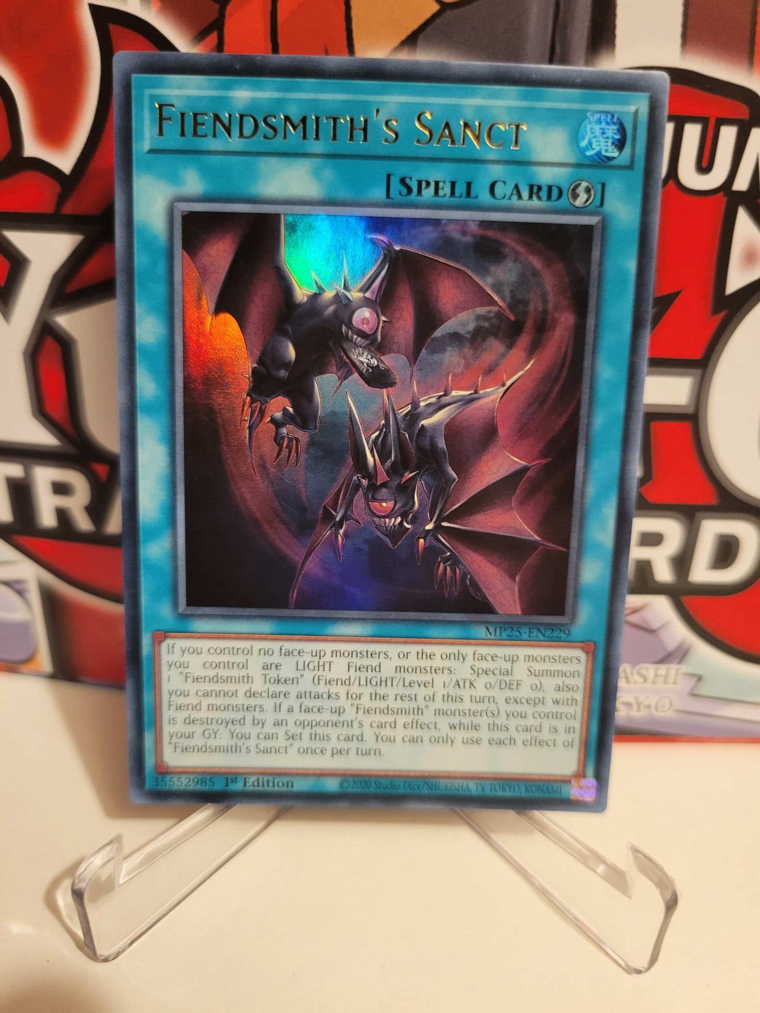 Yu-Gi-Oh Fiendsmith's Sanct Ultra Rare MP25-EN229 | Köp på Tradera ...