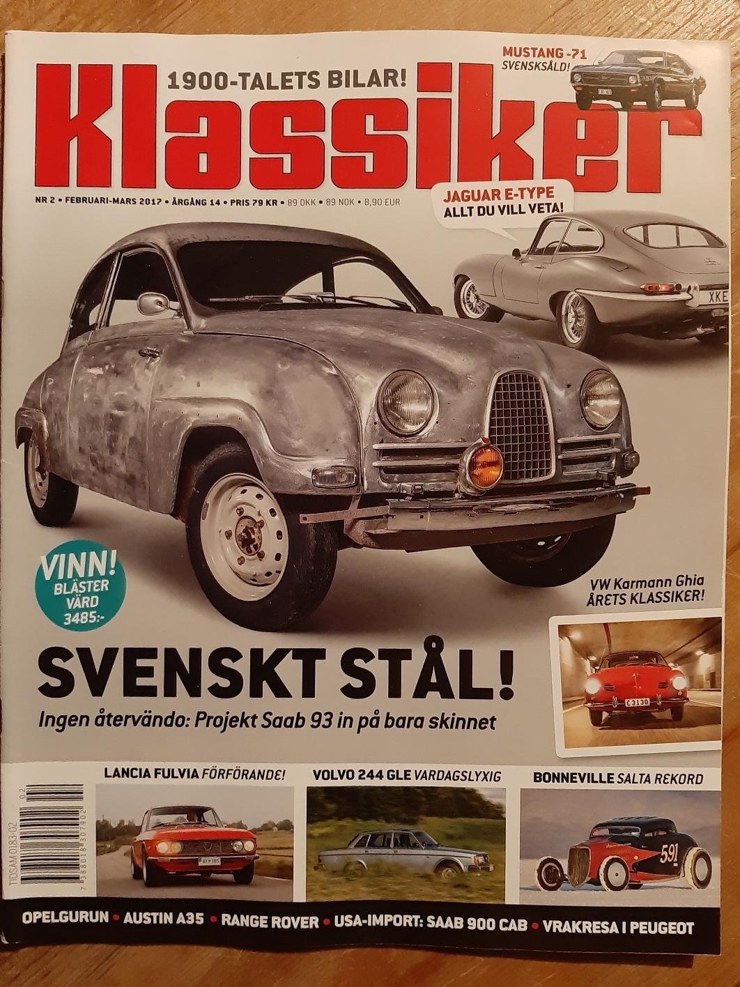 Klassiker nr 2 2017: Ford Mustang 1971, Austin .. | Köp på Tradera ...