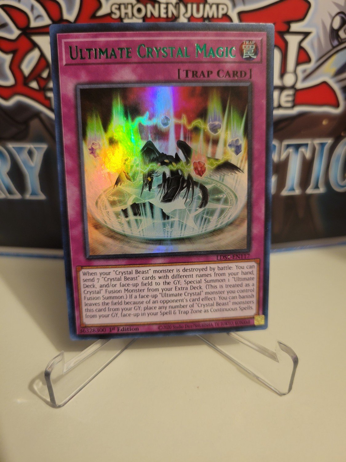 Yu-Gi-Oh Ultimate Crystal Magic Ultra Rare Green | Köp på Tradera ...