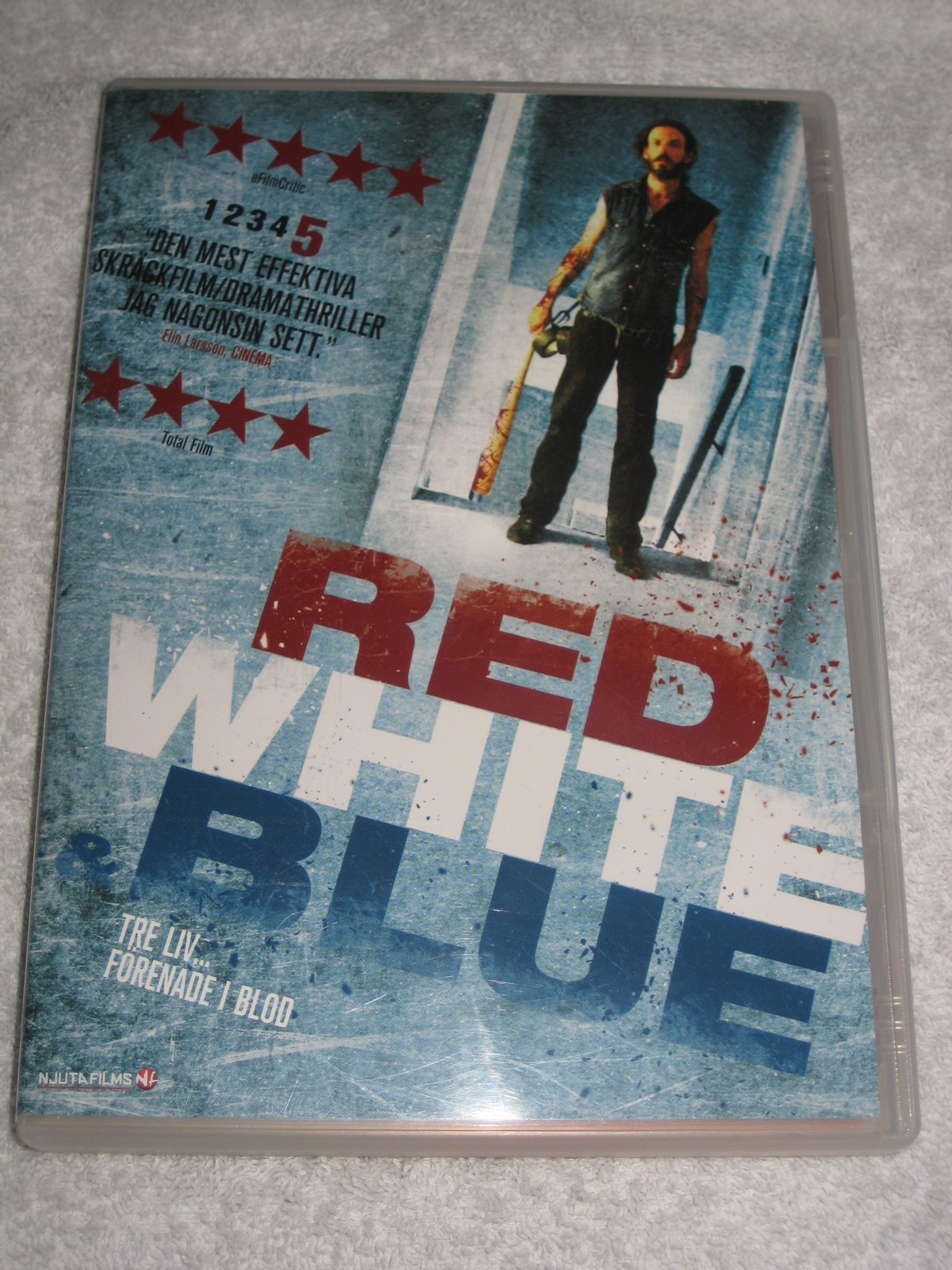 RED ,WHITE & BLUE (SWEDISH TEXT) NJUTA | Köp på Tradera (733367526)