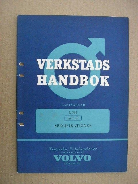 VOLVO Verkstadshandbok Lastbil L385 .. | Köp från mi_ak på Tradera ...