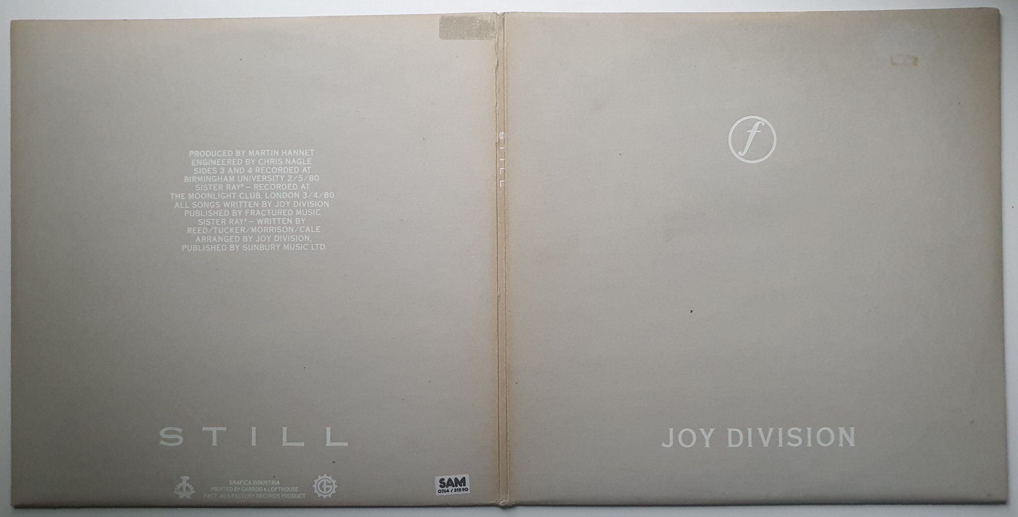 Joy Division Sister Ray - The song concerns drug use, violence ...
