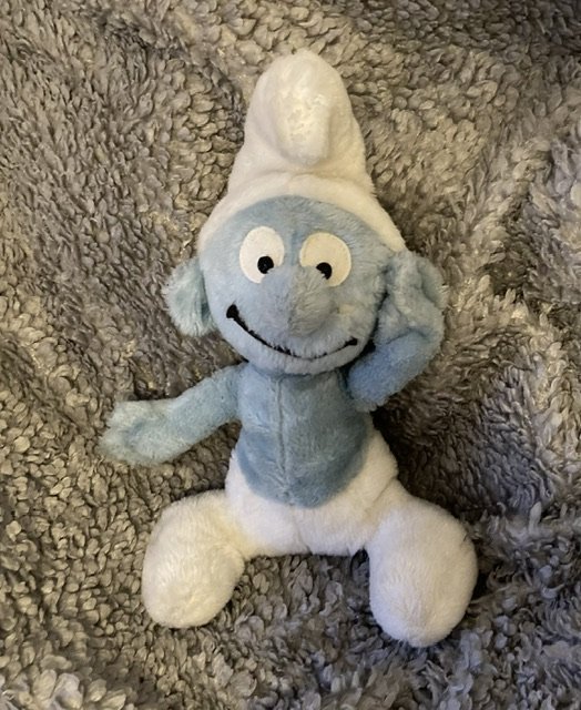 Smurf gosedjur samlarobjekt nostalgi 80-tal smu.. | Köp på Tradera ...