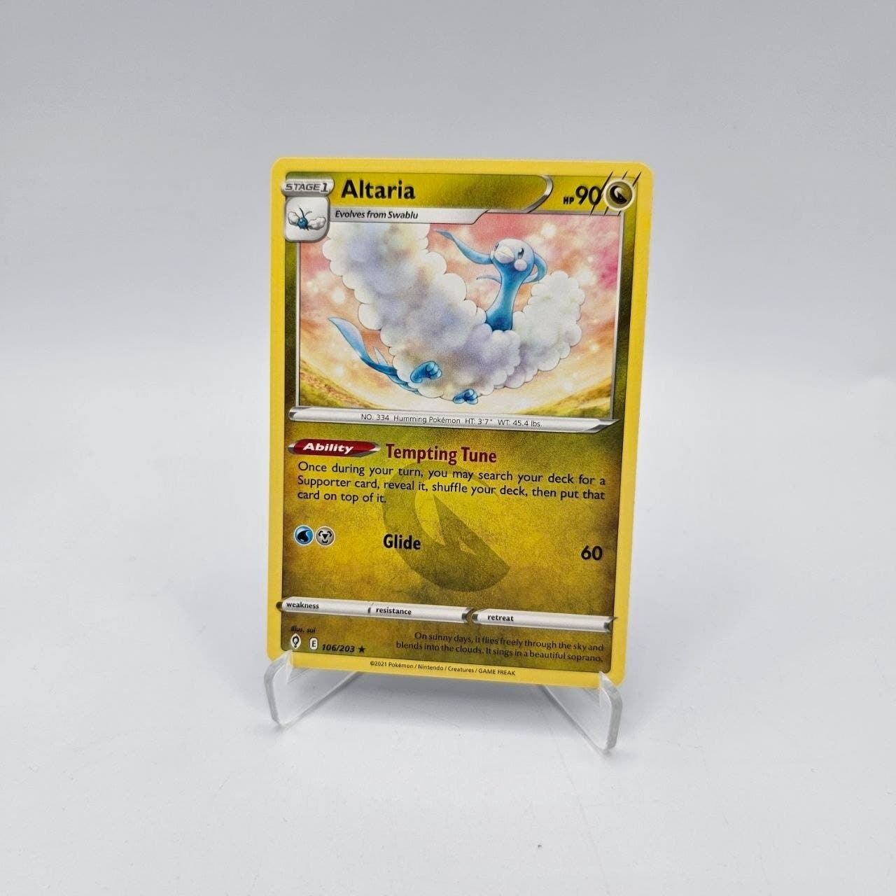 Altaria Rare 106/203 Evolving Skies, Pokémon TC.. | Köp på Tradera ...
