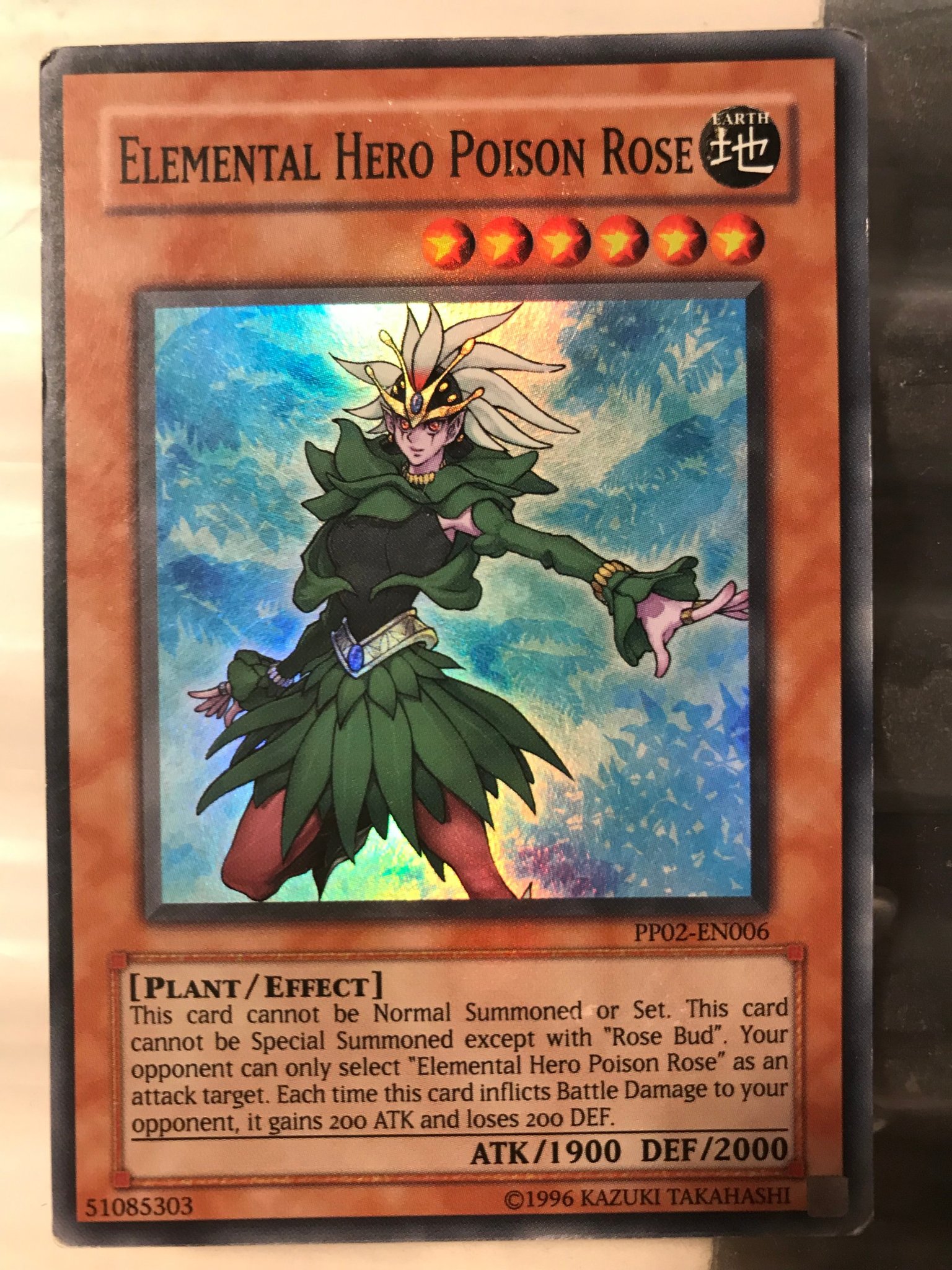 Elemental Hero Poison Rose