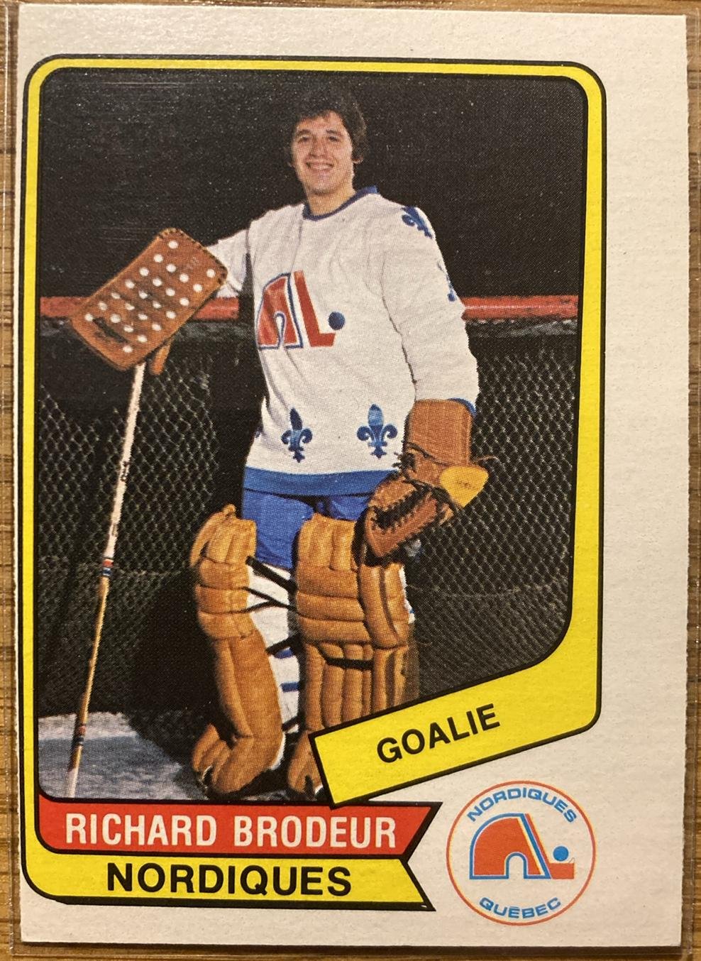O-Pee-Chee WHA 76/77 #12 RICHARD BRODEUR Quebec.. | Köp på Tradera ...