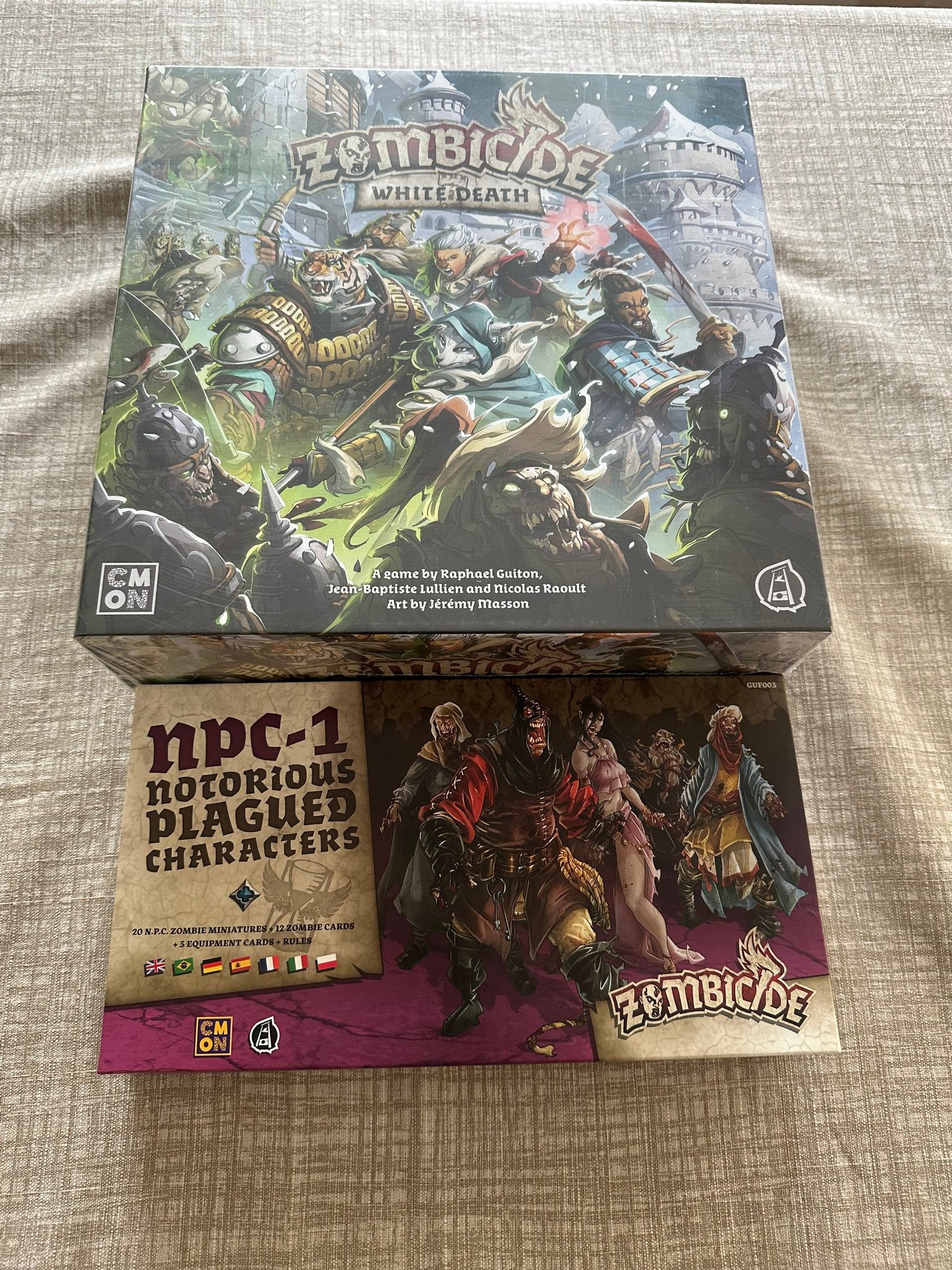 Inplastad Zombicide White Death Brädspel med No.. | Köp på Tradera ...