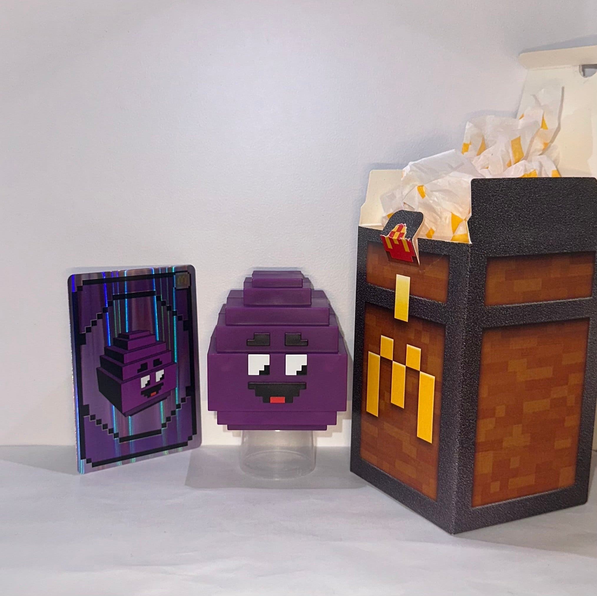 Se produkter som liknar Grimace Egg - Minecraft x McD.. på Tradera ...