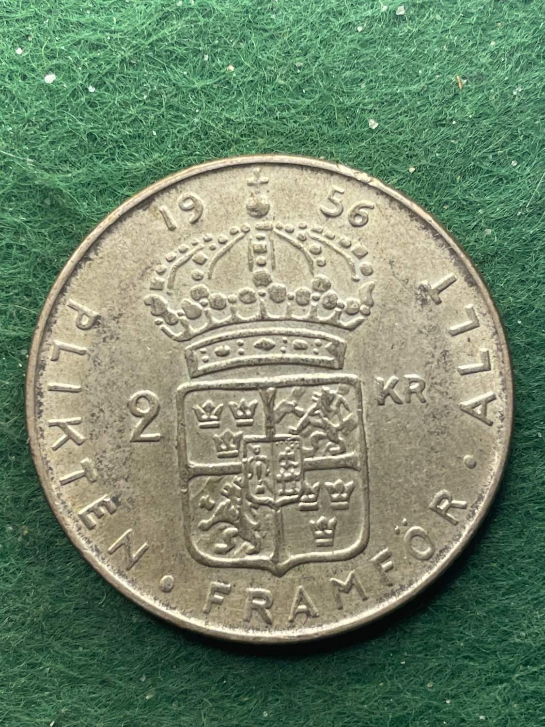 2 Krona 1956 | Köp på Tradera (587268137)