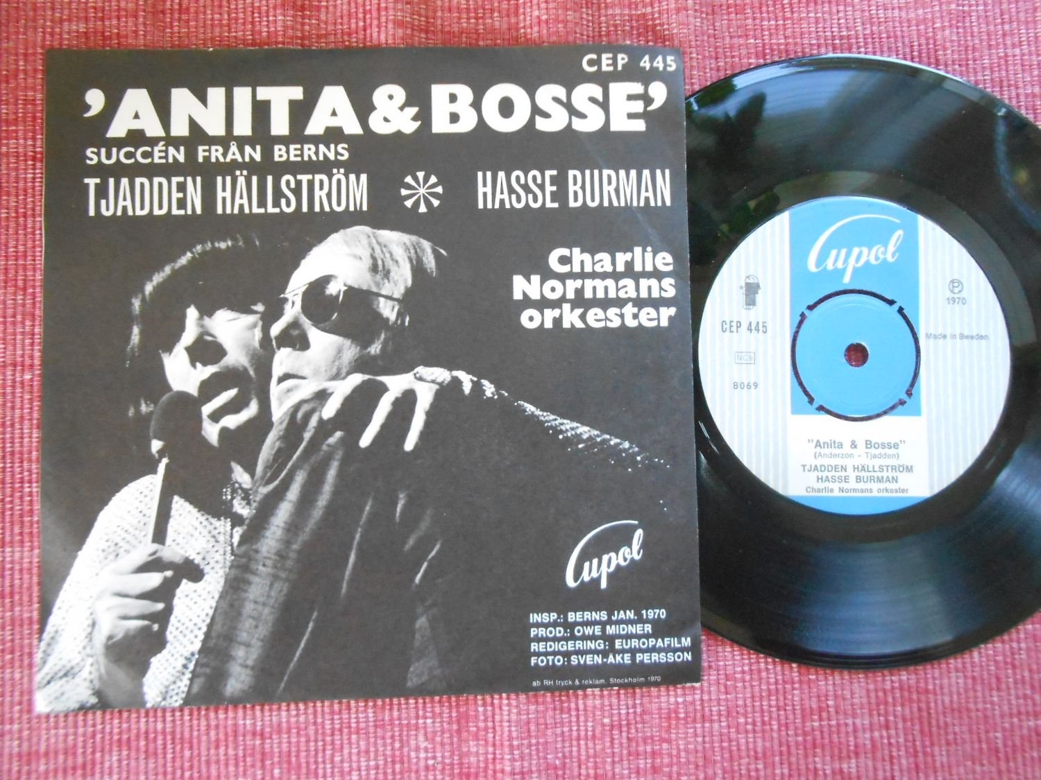 7" Tjadden Hällström & Hasse Burman - Anita & B.. | Köp på Tradera ...