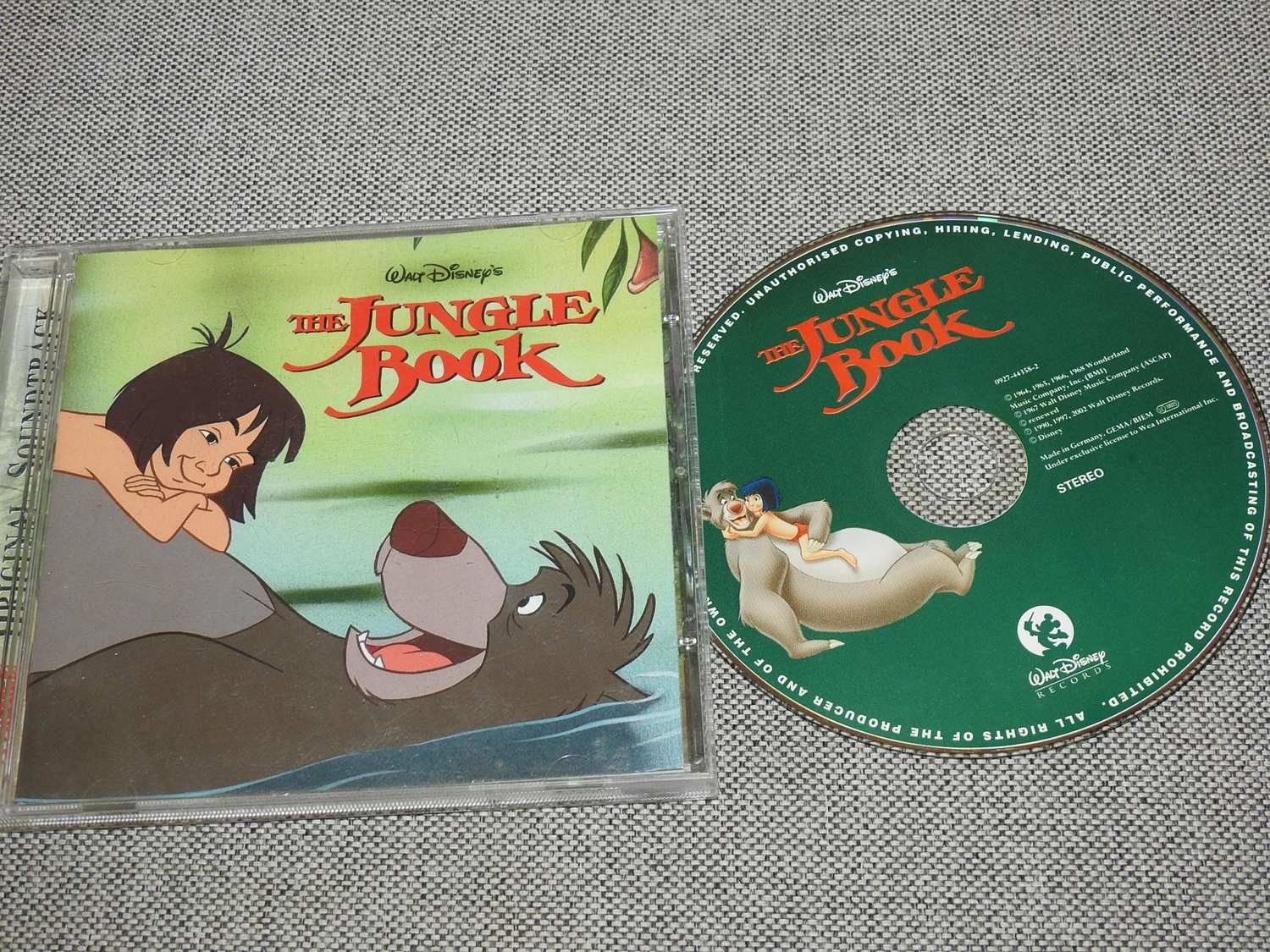 The Jungle Book CD Original Soundtrack | Köp på Tradera (628147941)