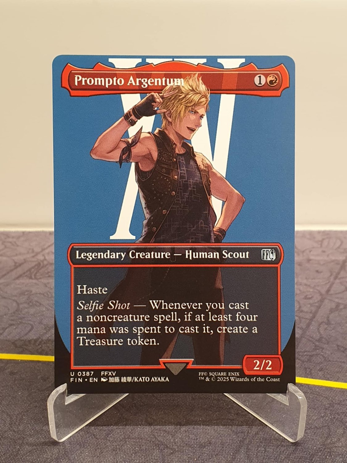 PROMPTO ARGENTUM 387 - Borderless - Magic: The .. | Köp på Tradera ...