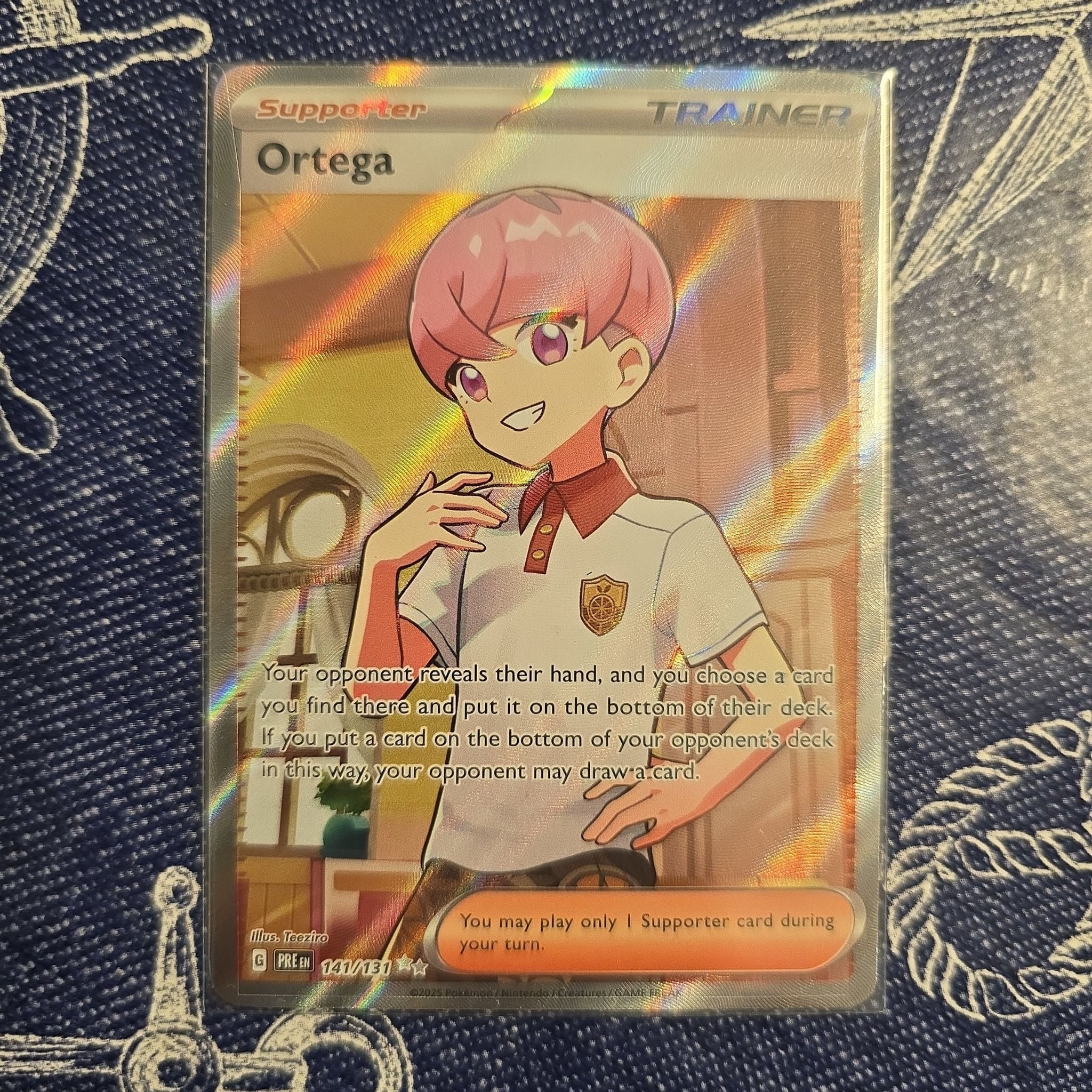 Ortega Trainer 141/131 Full art | Köp på Tradera (702175648)