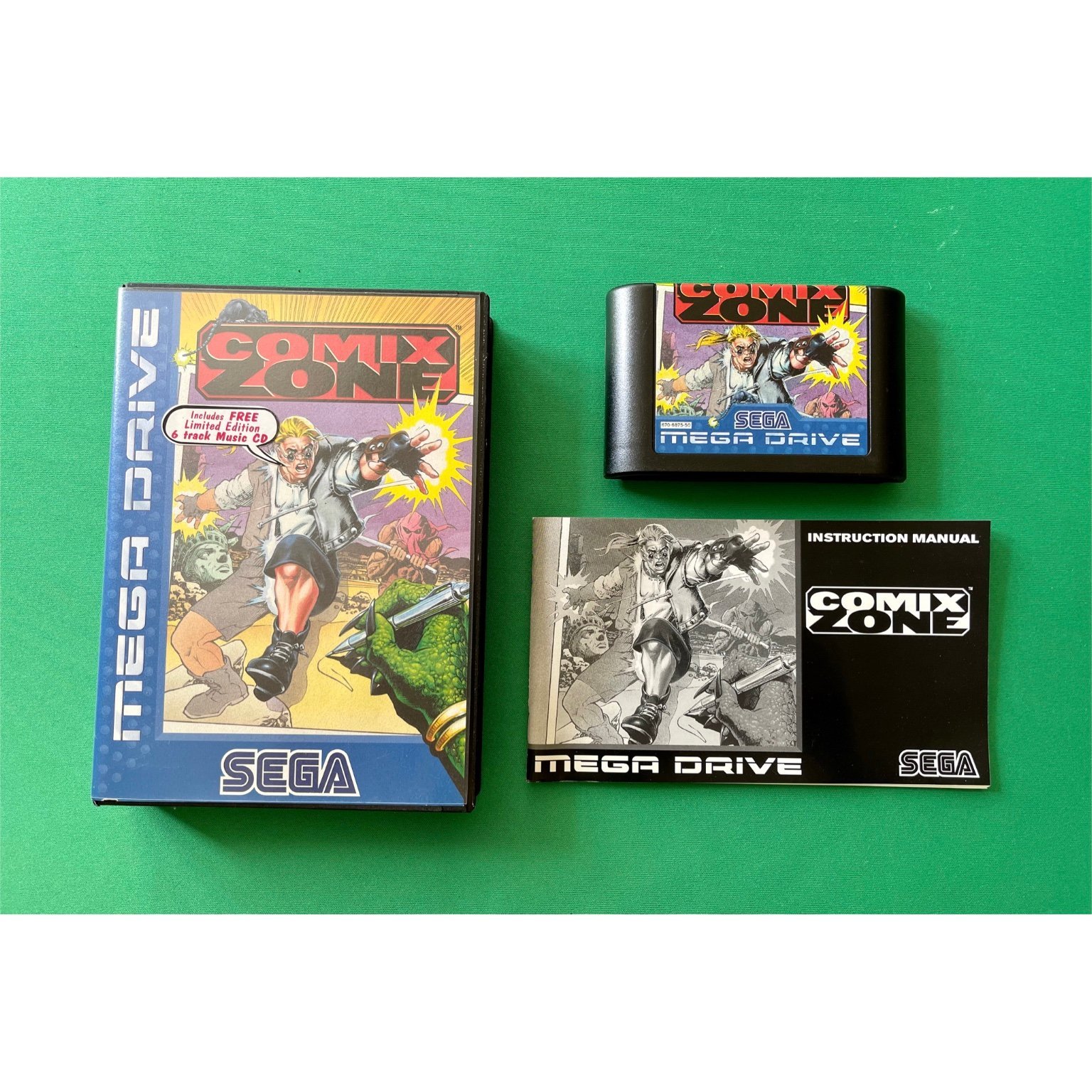 Comix Zone CIB SEGA Megadrive SEGA MD | Köp på Tradera (603492280)