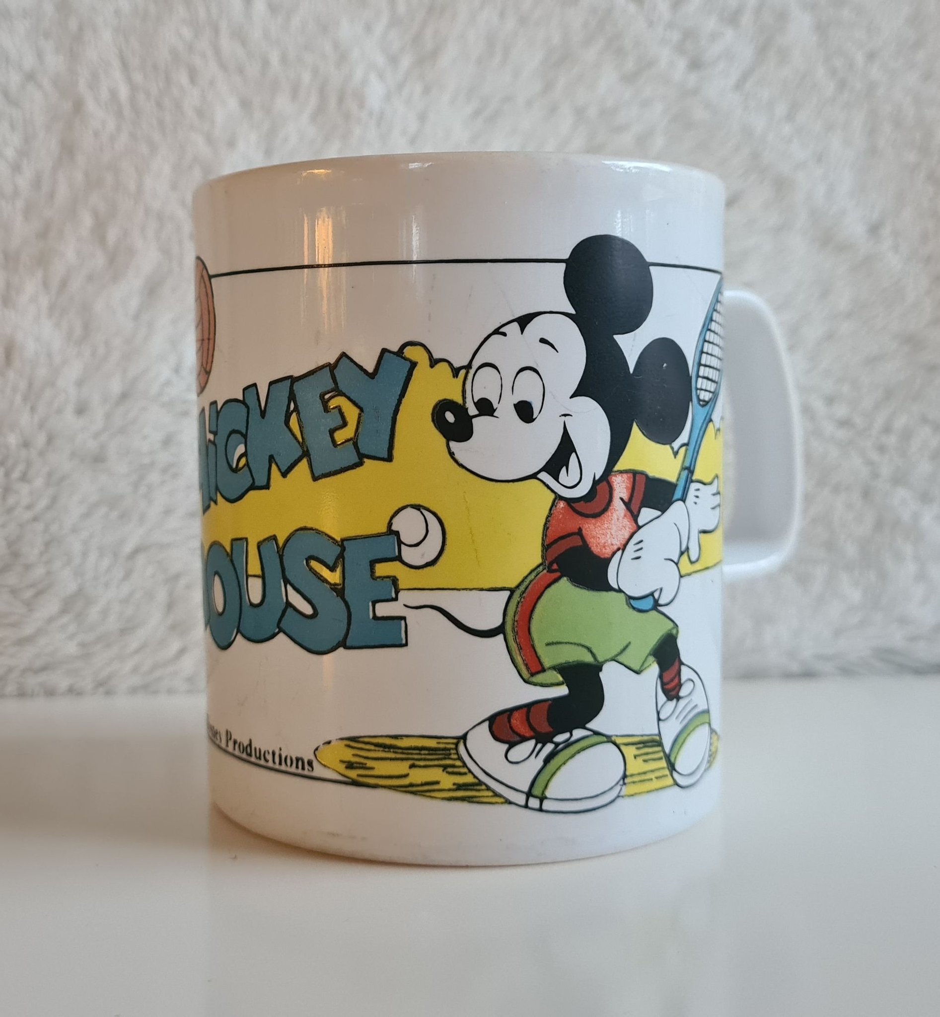Retro 80-tal Vintage Mugg Disney Musse Pigg Mic.. | Köp på Tradera ...