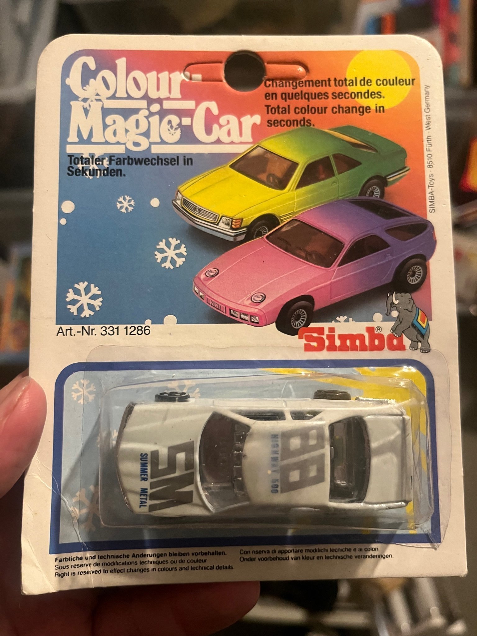 Colour Magic-Car Simba - Färgskiftande Leksaksb.. | Köp på Tradera ...