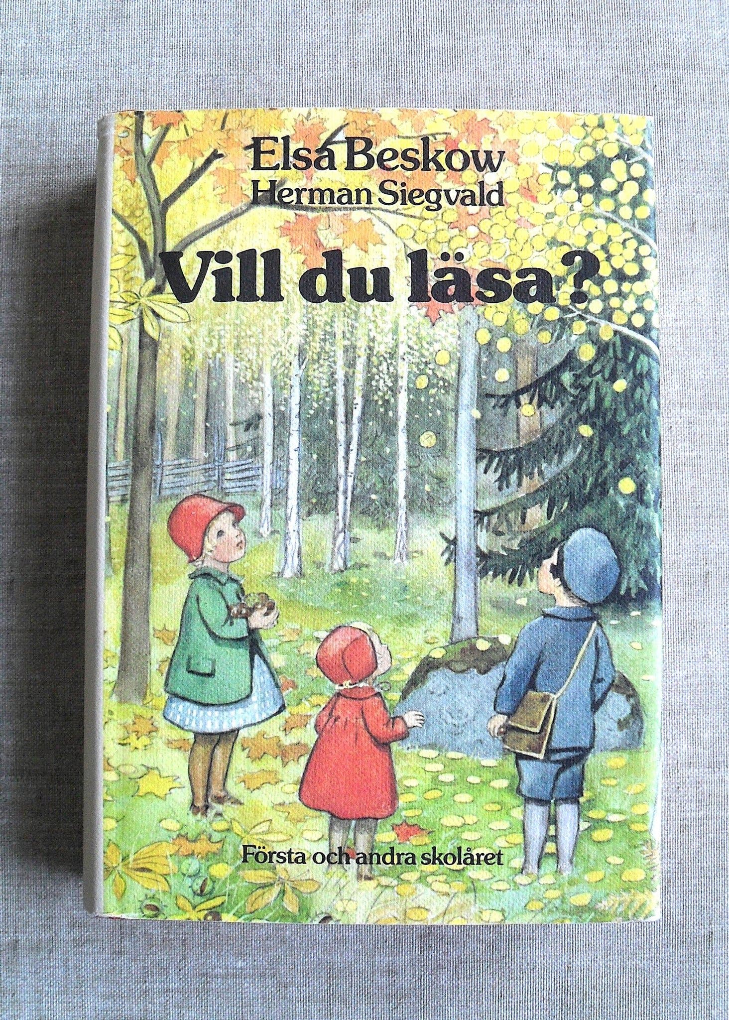 Elsa Beskow/Herman Siegwald - VILL DU LÄSA? För.. | Köp på Tradera ...